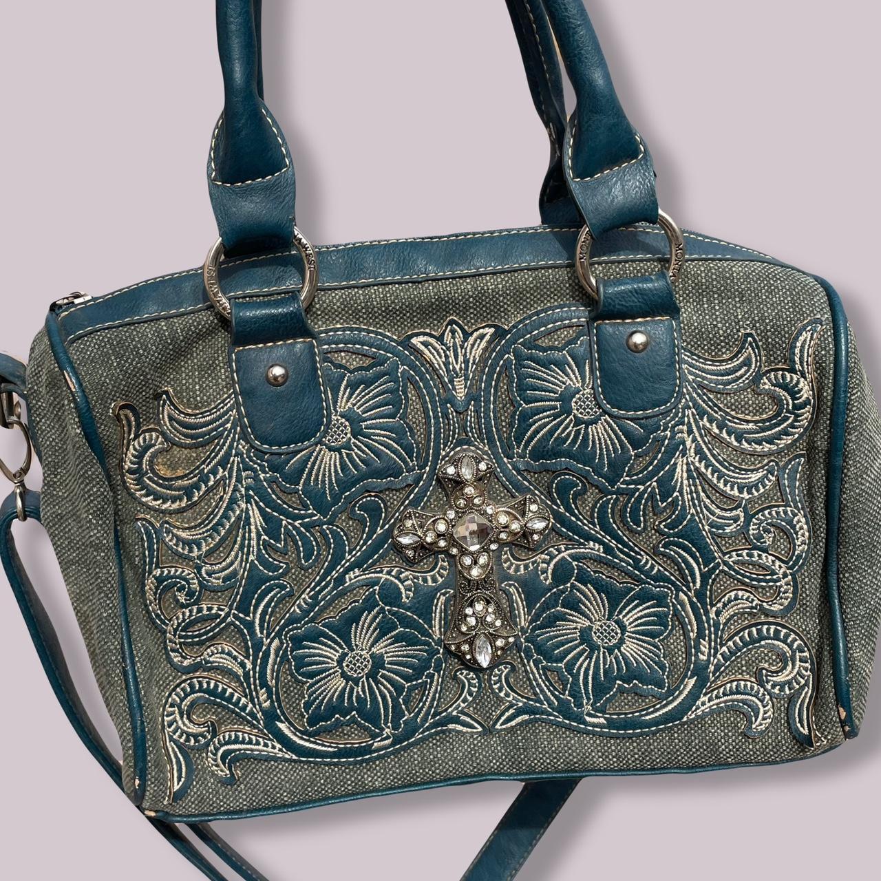 Cross body/Hand Held Y2K Vintage Cross Purse... - Depop