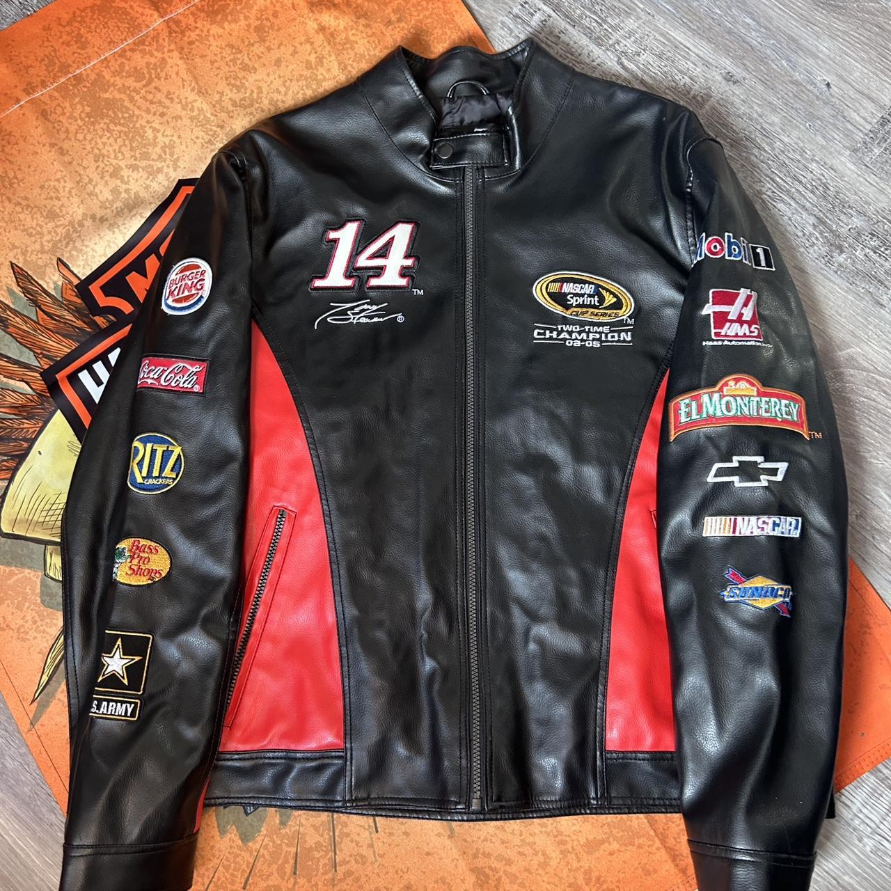 NASCAR JACKET this jacket goes crazy size L no flaws - Depop