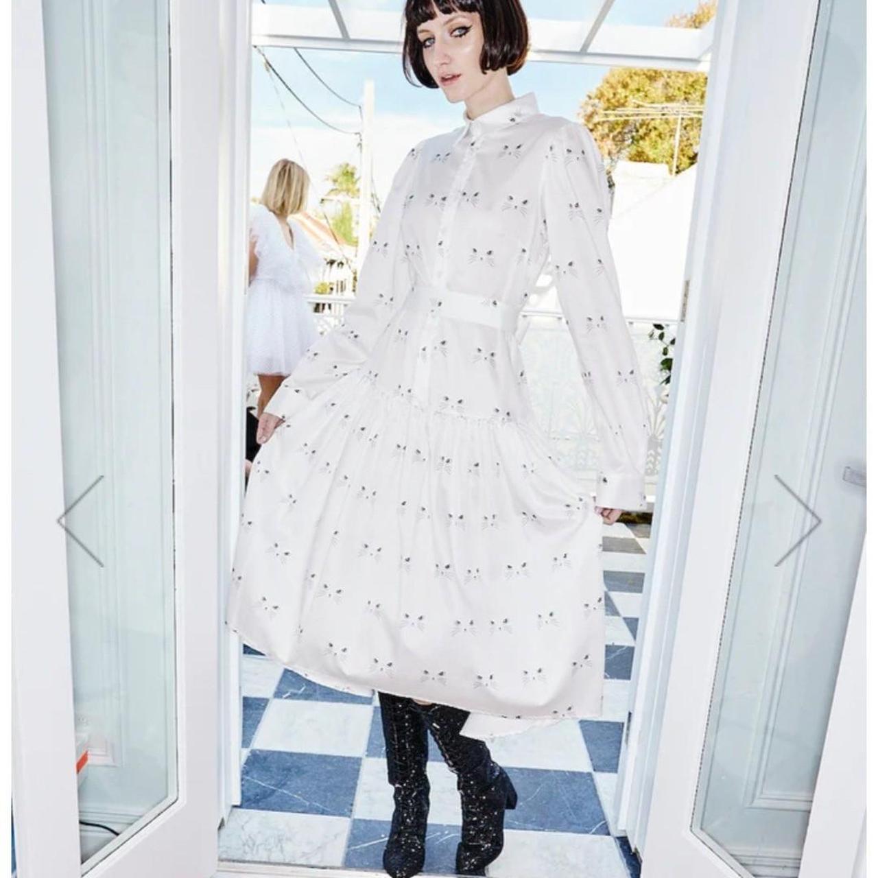 Size 8 Mcgraw typical cat dress. Collar neck and... - Depop