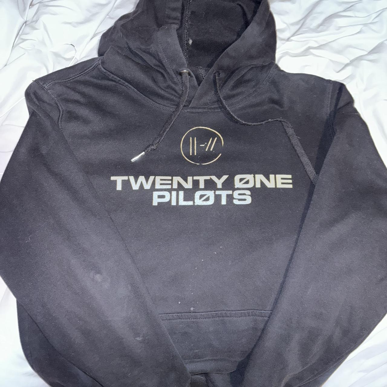 Twenty One Pilots hoodie size M DM for info, light... | Depop