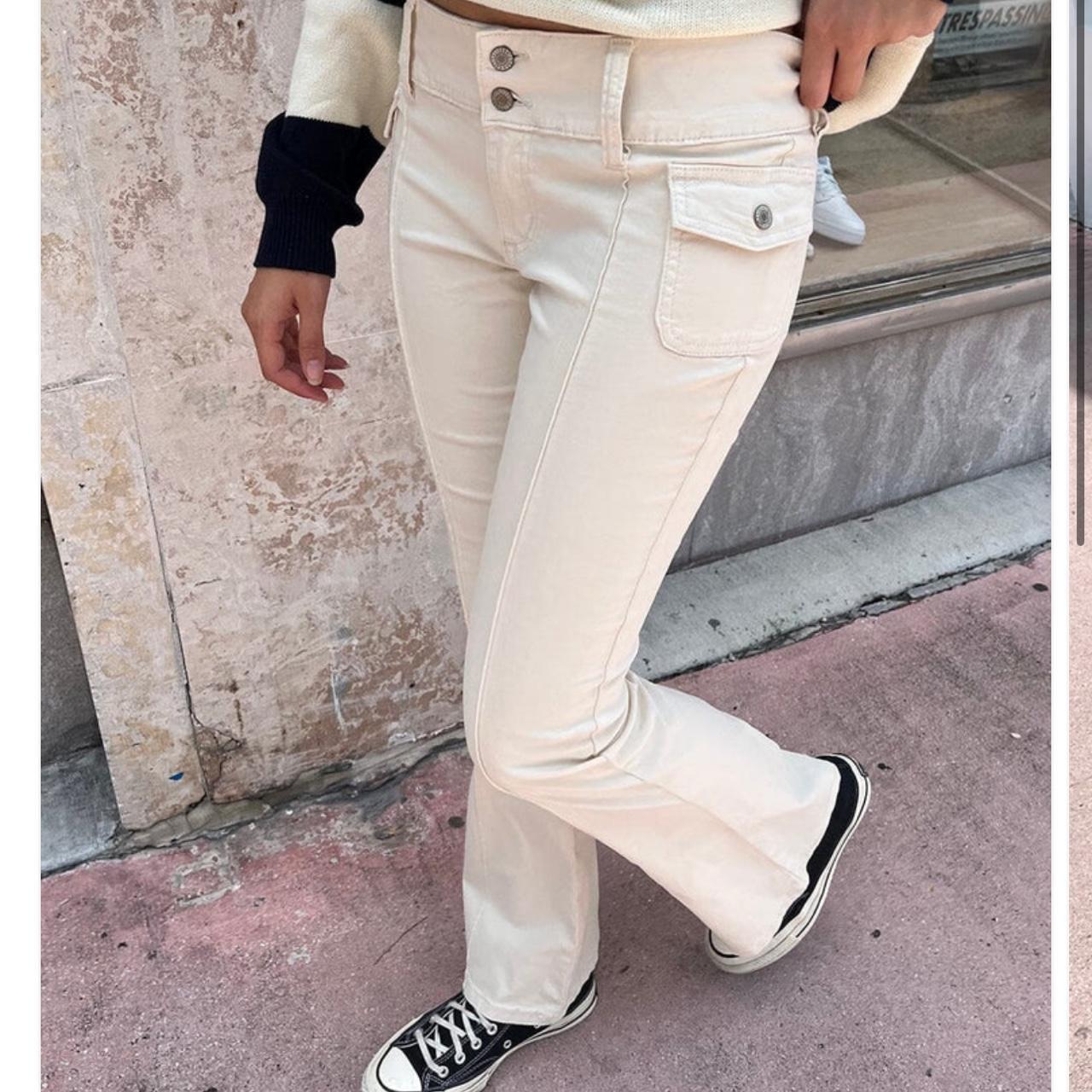 brandy white agatha pants! fits so flattering - Depop