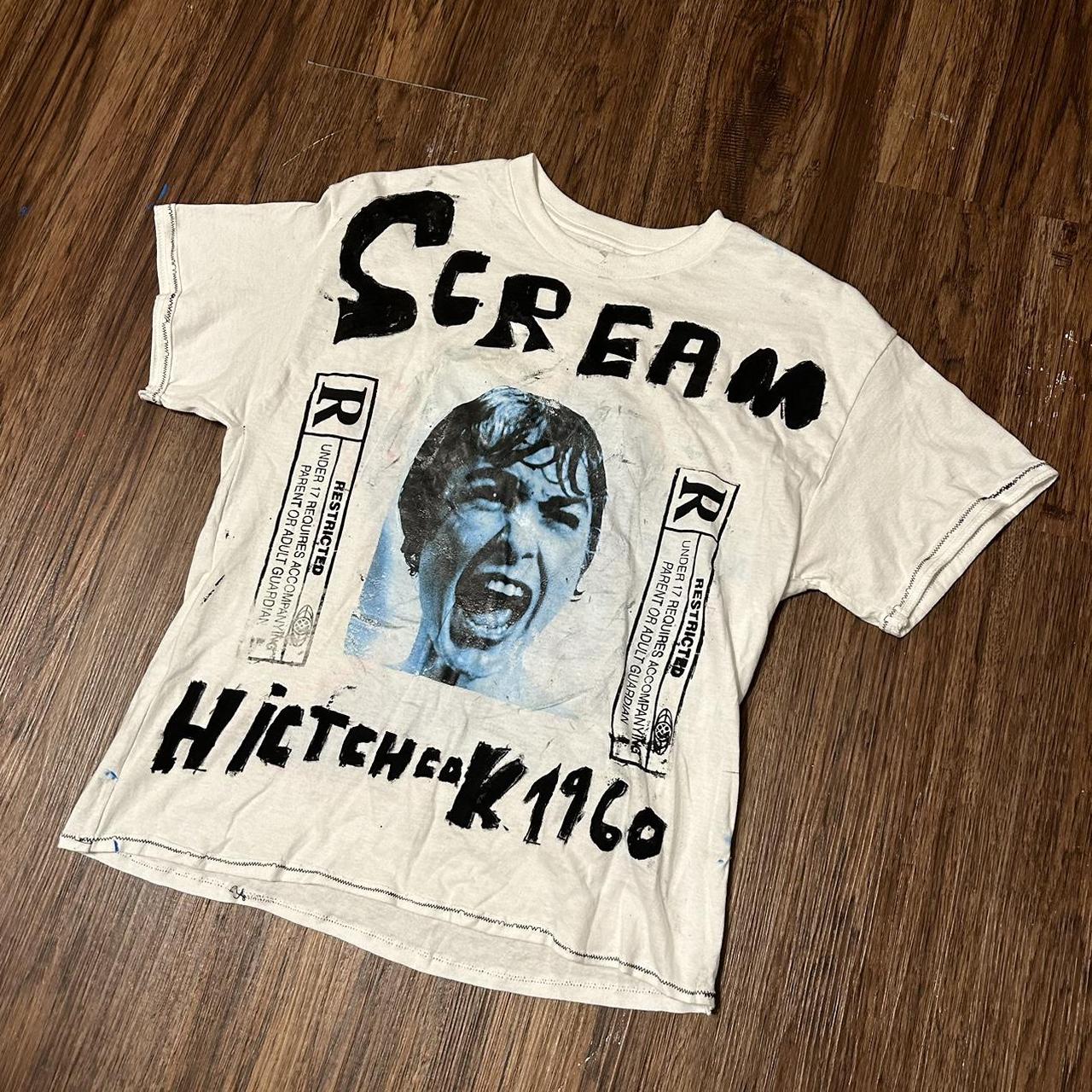 Hitchcock rated r Scream shirt XL Handmade | Depop