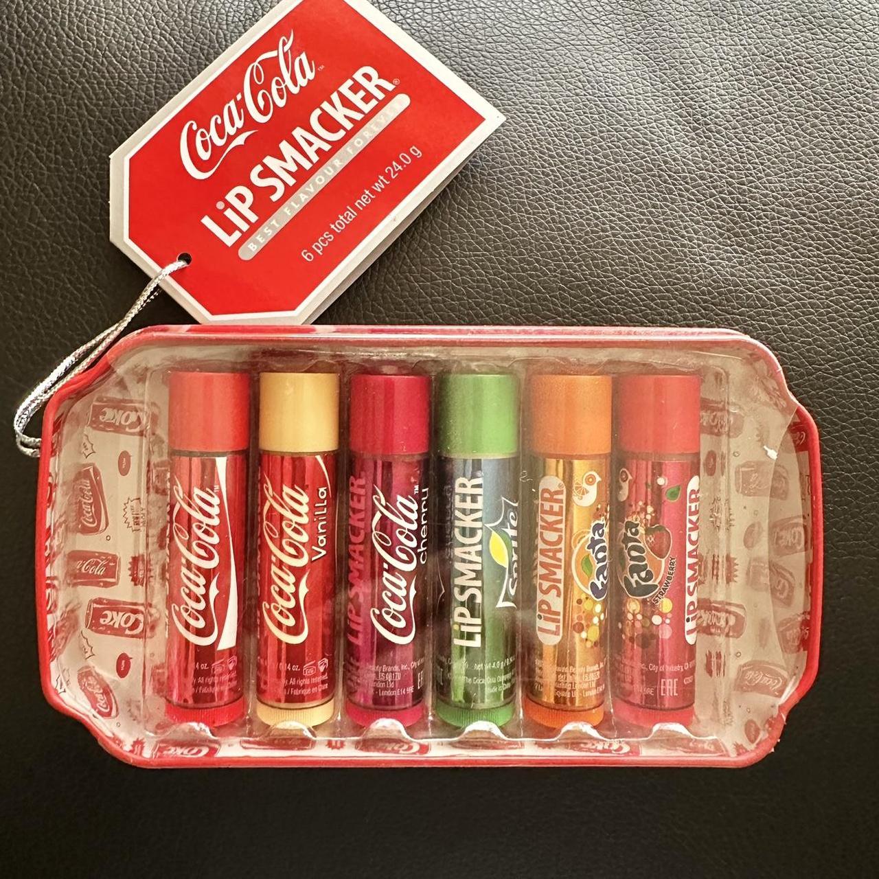 Coca-Cola Lip smacker x6 pcs - brand new sealed Has... - Depop