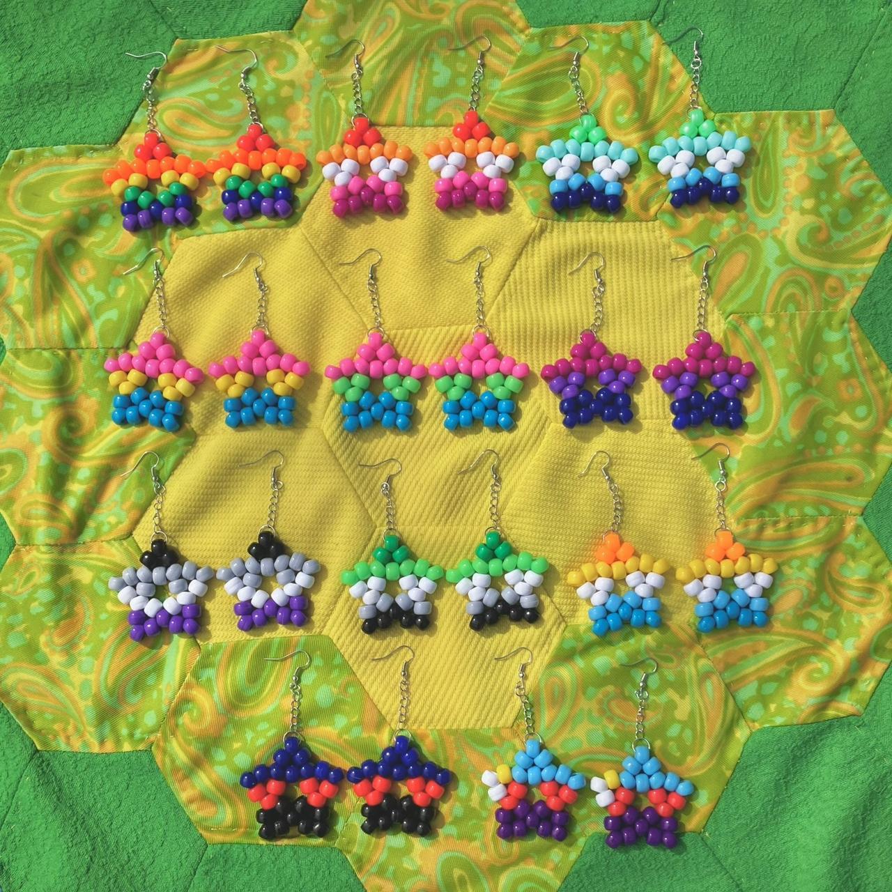 New Polyamorous Flag Kandi Star... - Depop