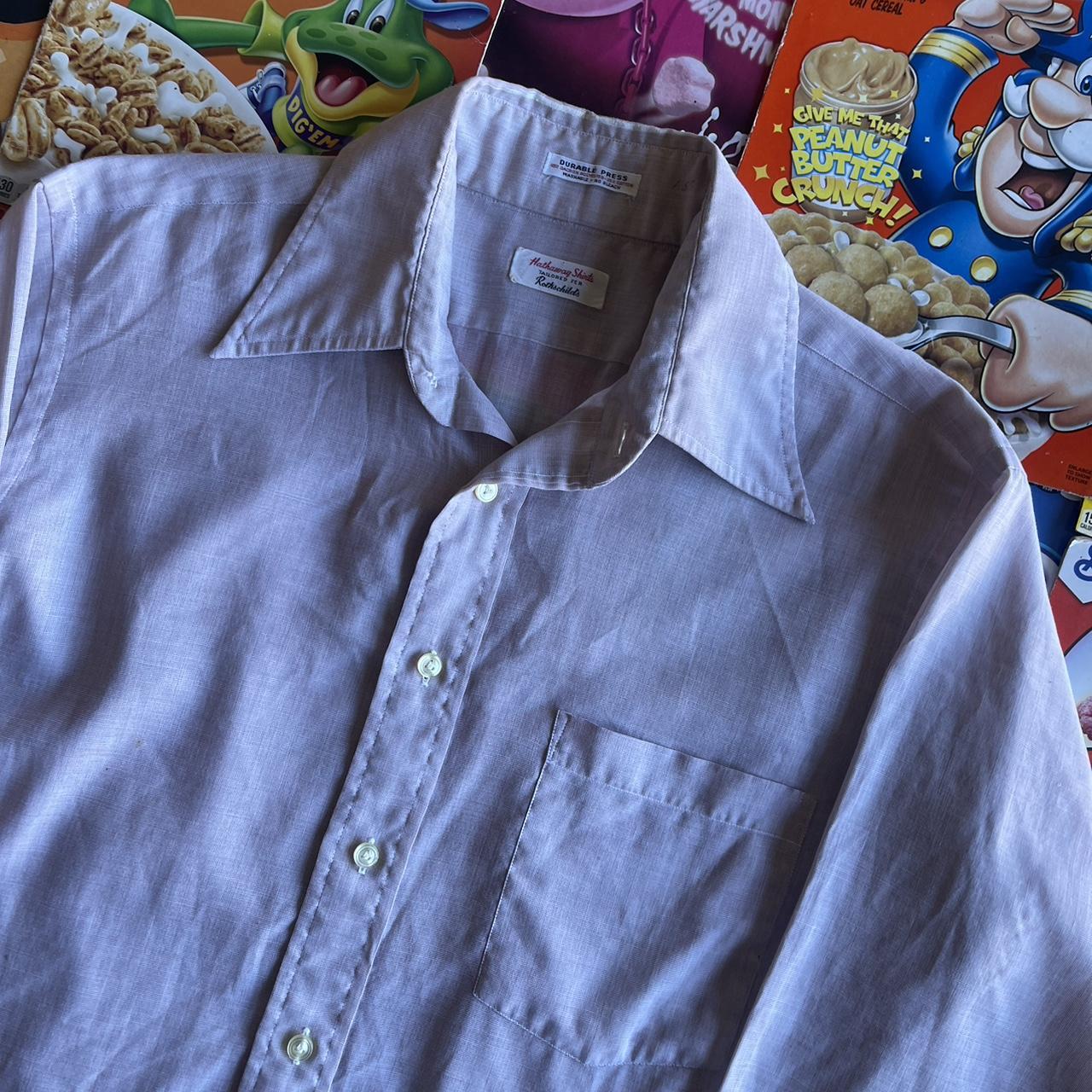 Vintage 60/70s Hathaway Rothschild One Pocket Button... - Depop