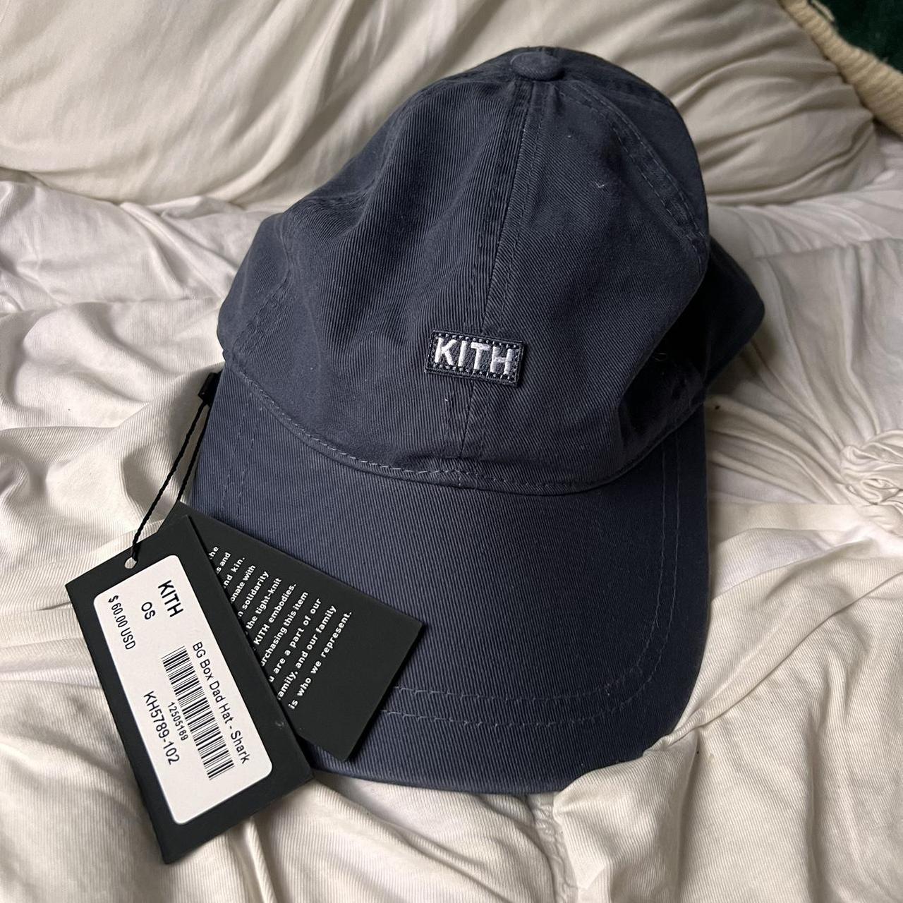 Kith Men's Blue Hat | Depop