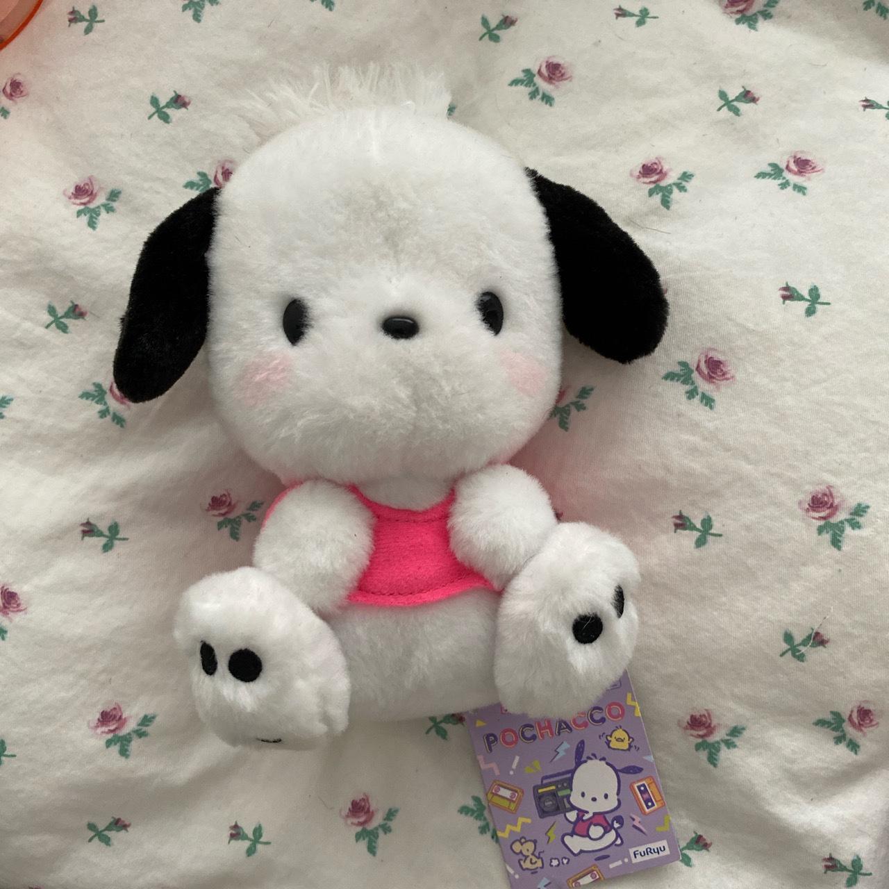 adorable pochacco plush! 6 inches tall #pochacco... - Depop