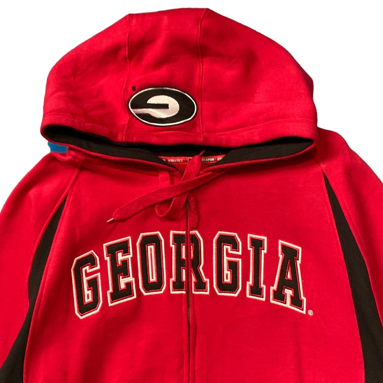 Vintage Georgia Logo Embroidery Colosseum Athletics... - Depop