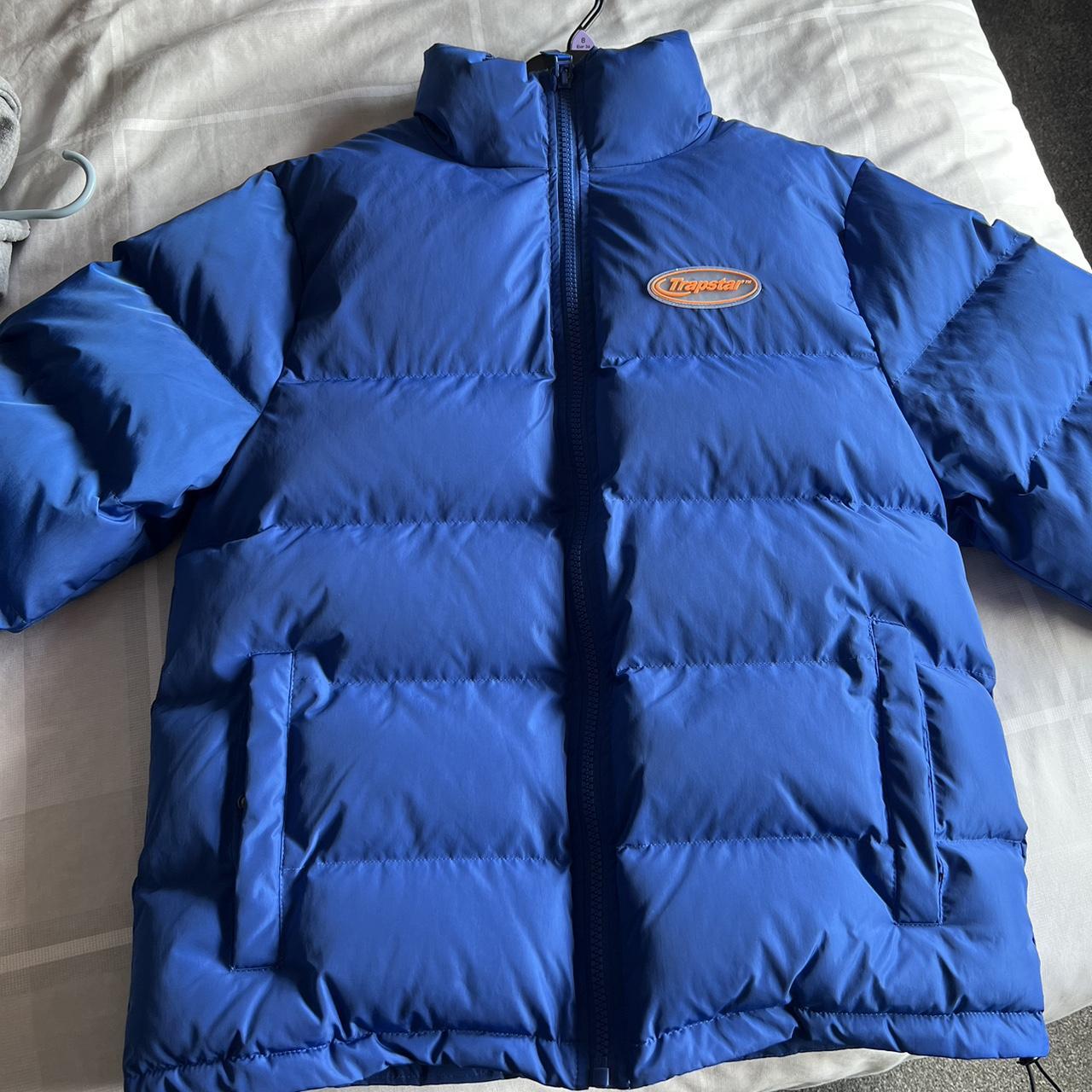 Trapstar blue puffer Worn a handful of times, great... - Depop