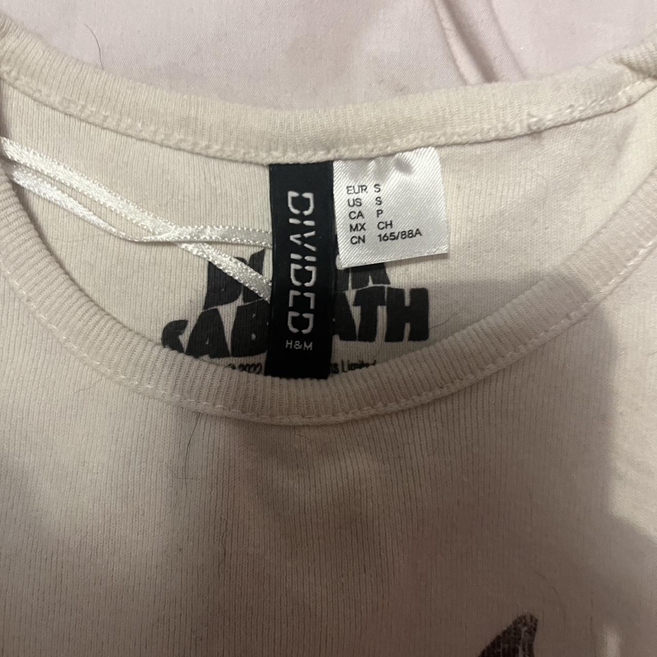 Divided black sabbath shirt - Depop