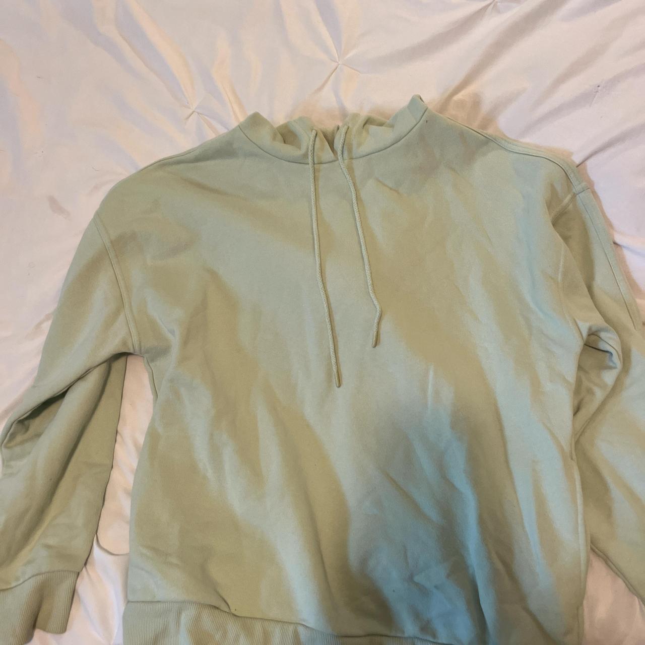 cute and comfy green target hoodie - Depop