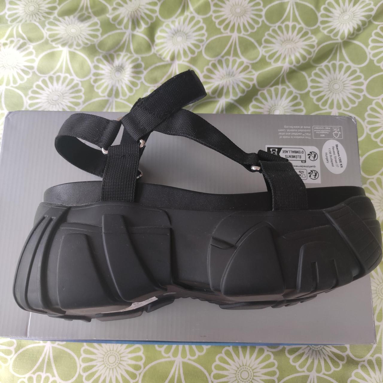 ASOS chunky platform sandals Size 8 Perfect for wide... - Depop