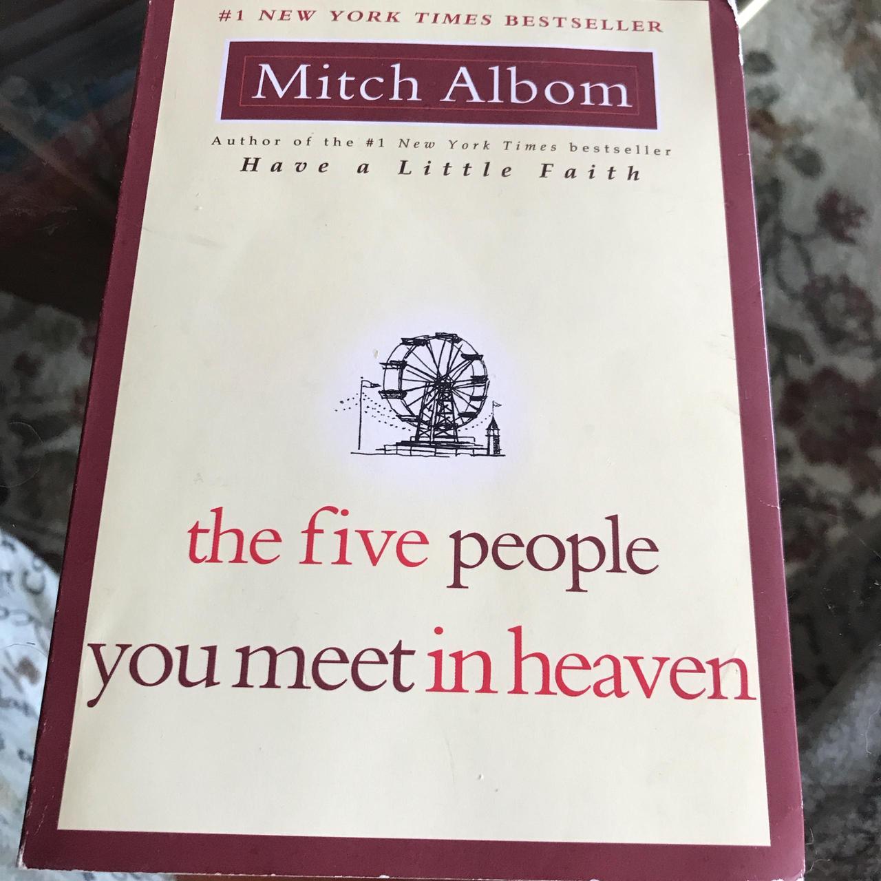 Mitch Albom's "The Five People You Meet in Heaven" -... - Depop
