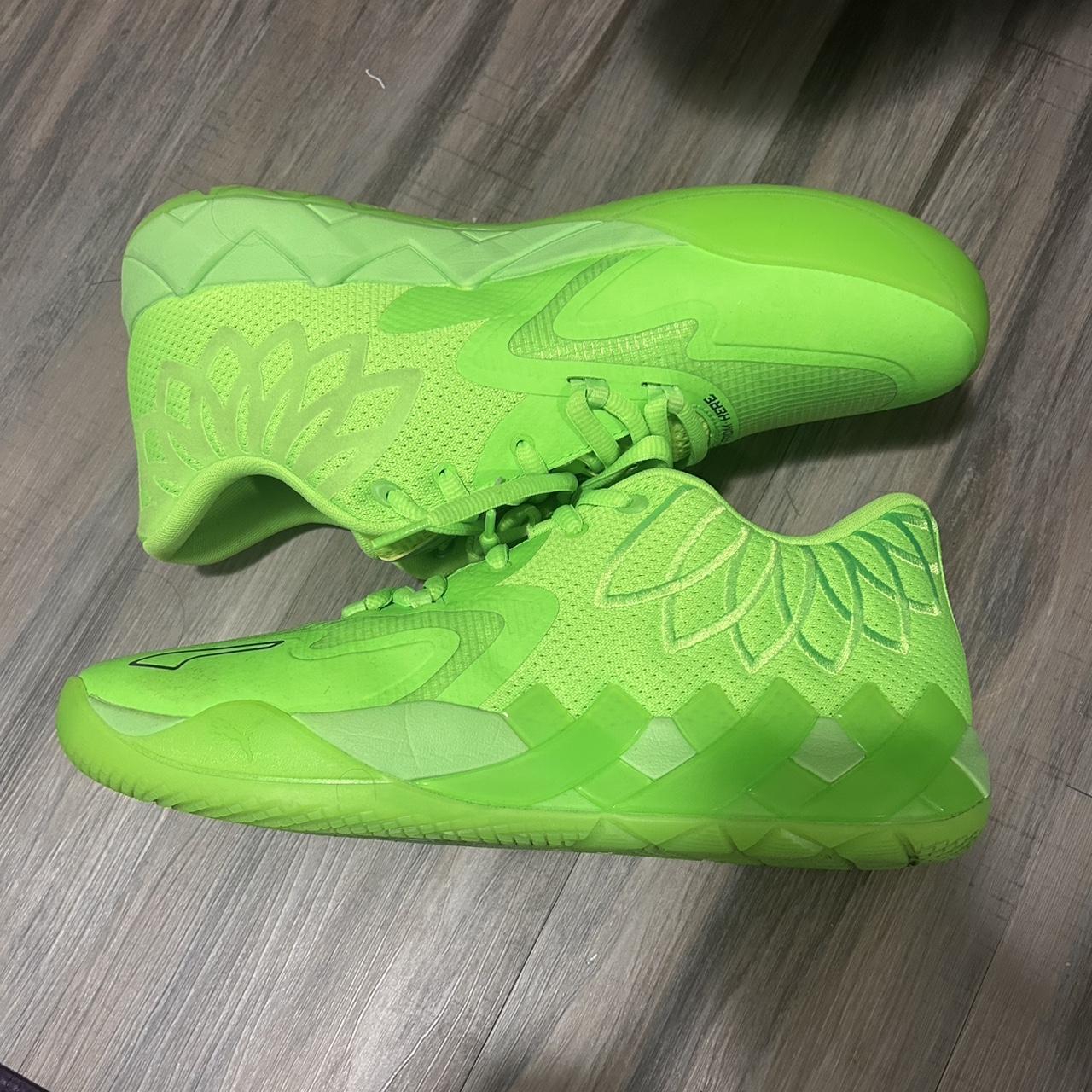 Puma MB1’s Lamelo Ball “Green Gecko” (Box Included)... | Depop