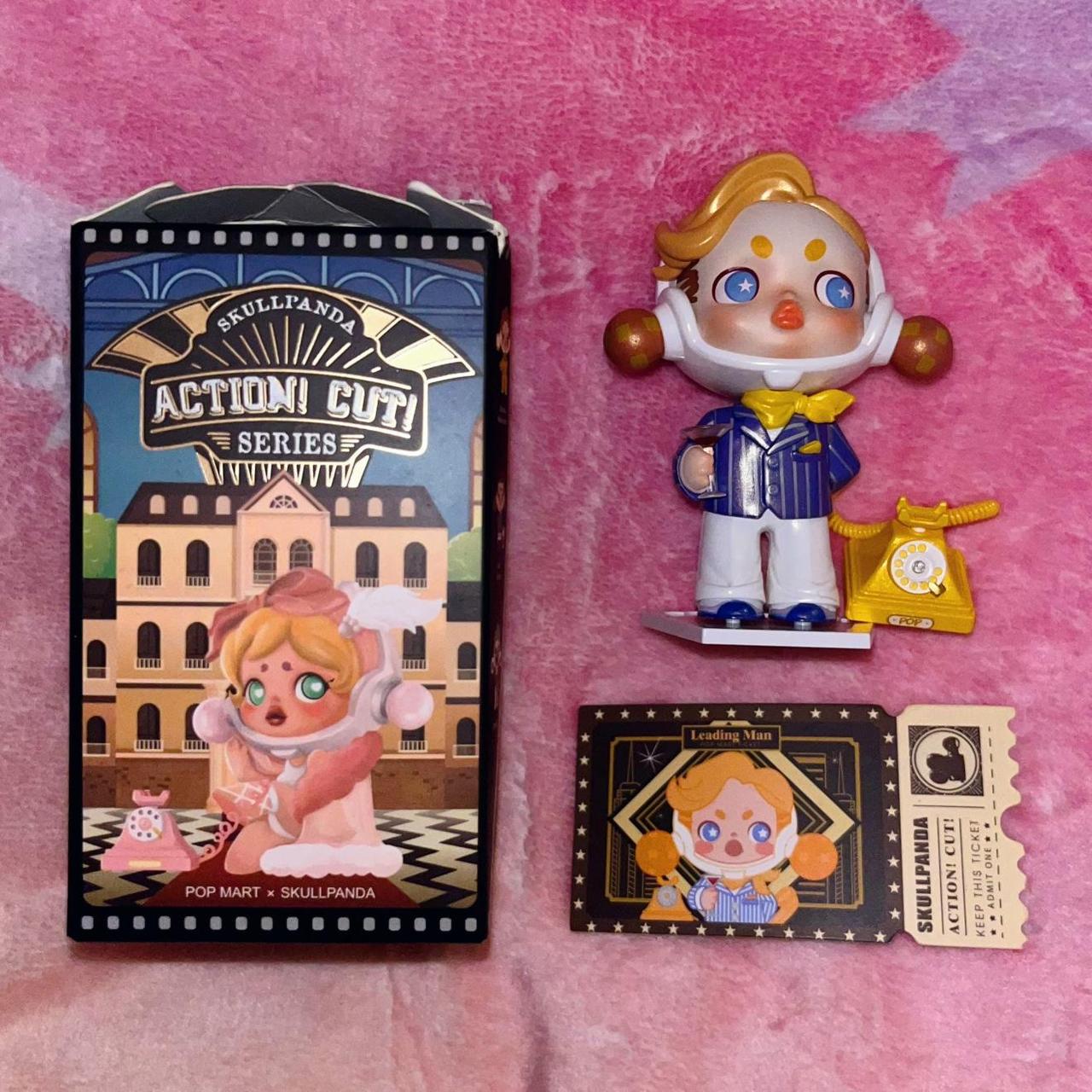 POPMART skullpanda action! cut! series blind box... - Depop