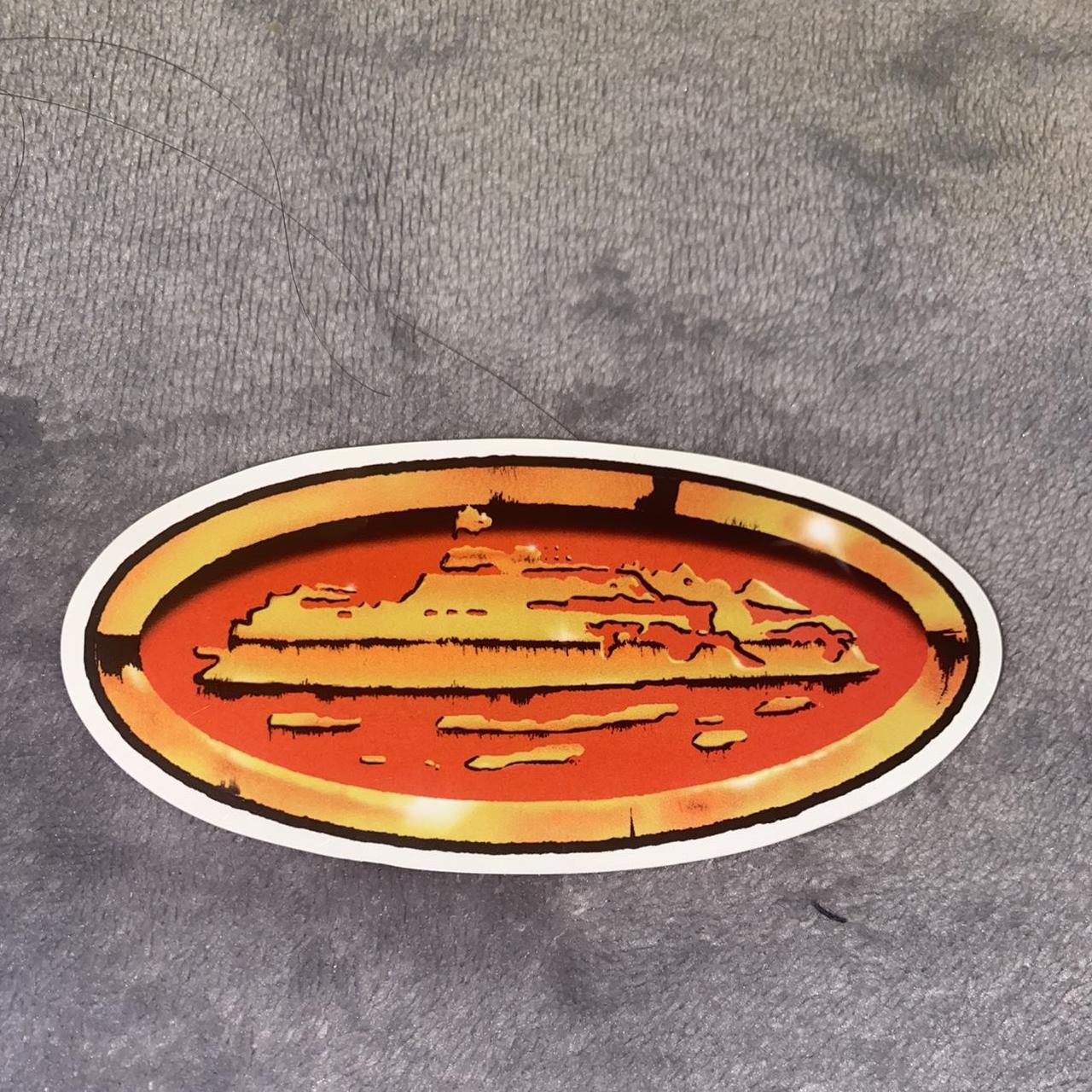 Corteiz RARE Alcatraz sticker shiny... - Depop