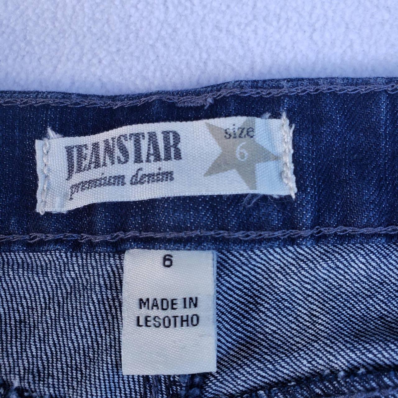 Jeanstar Premium Jeans Denim Womens 6 Blue Flare... - Depop