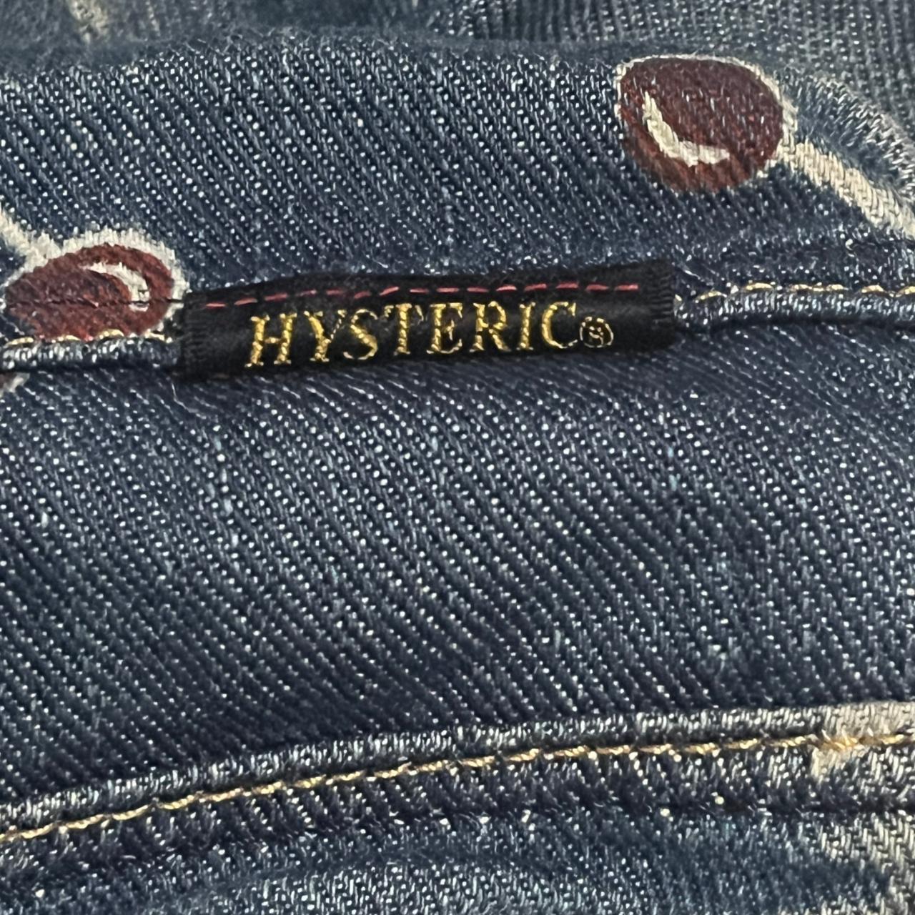 Vintage Hysteric Glamour Denim Backpack w All Over... - Depop