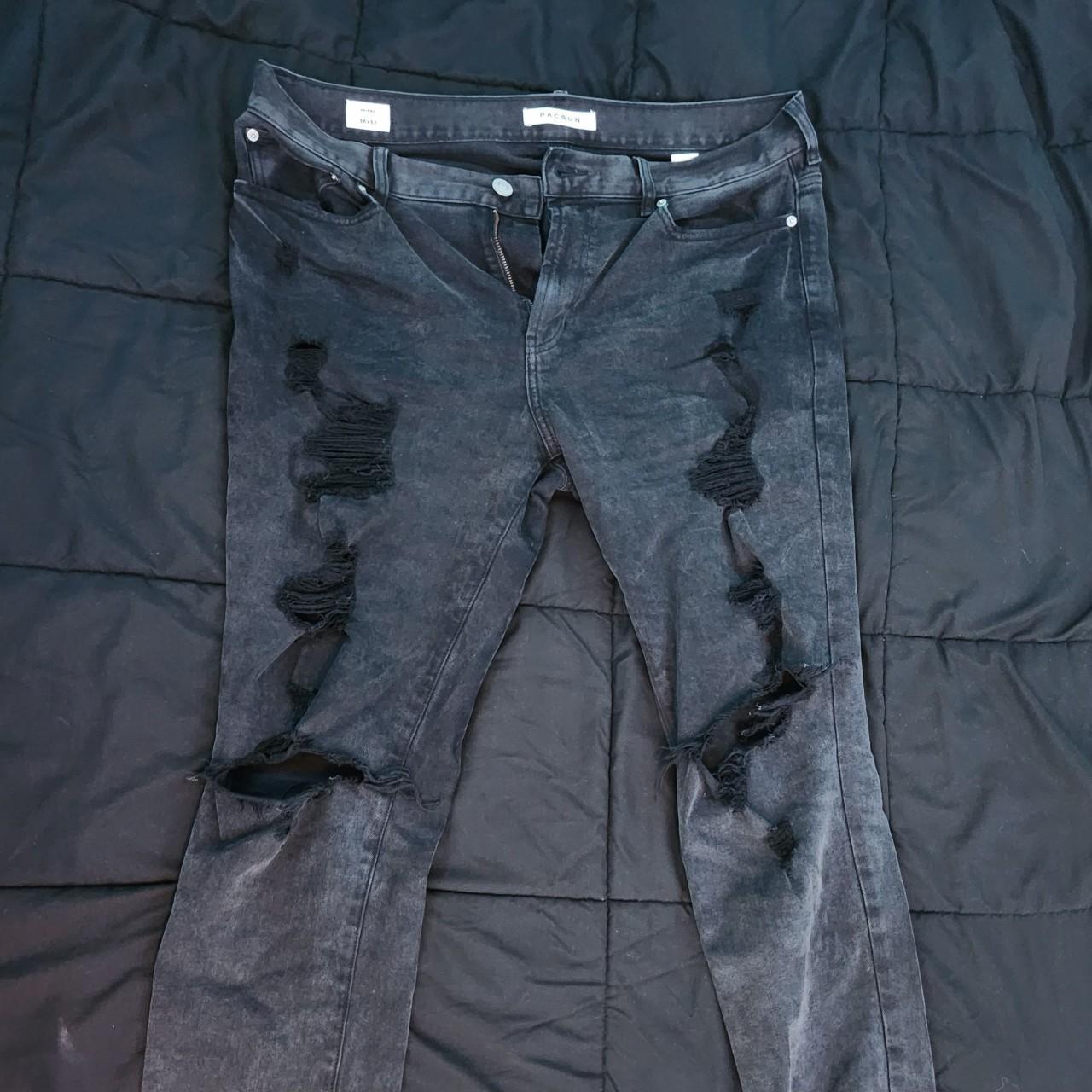 PacSun Men's Black Jeans | Depop