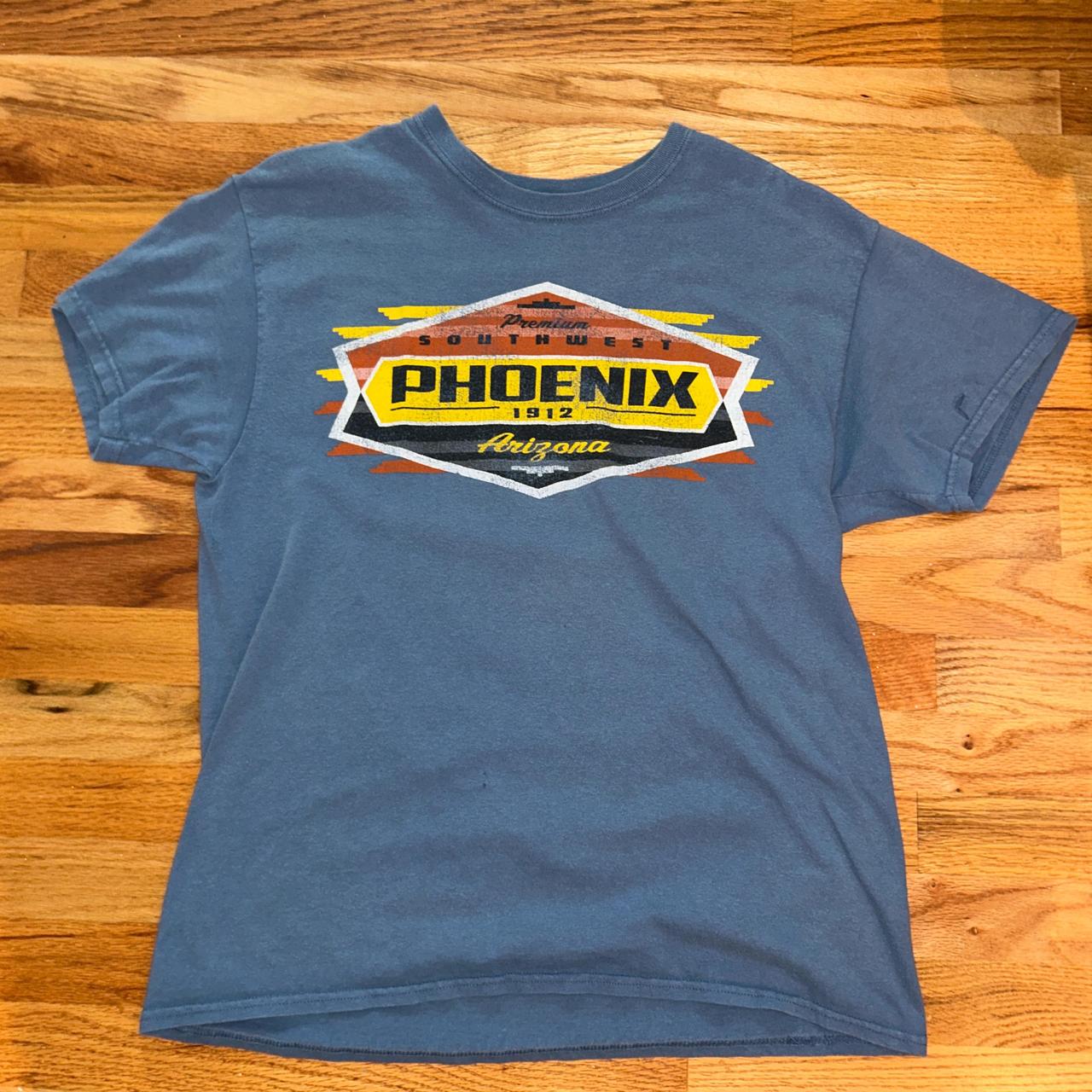 blue phoenix arizona t-shirt fits like medium - Depop