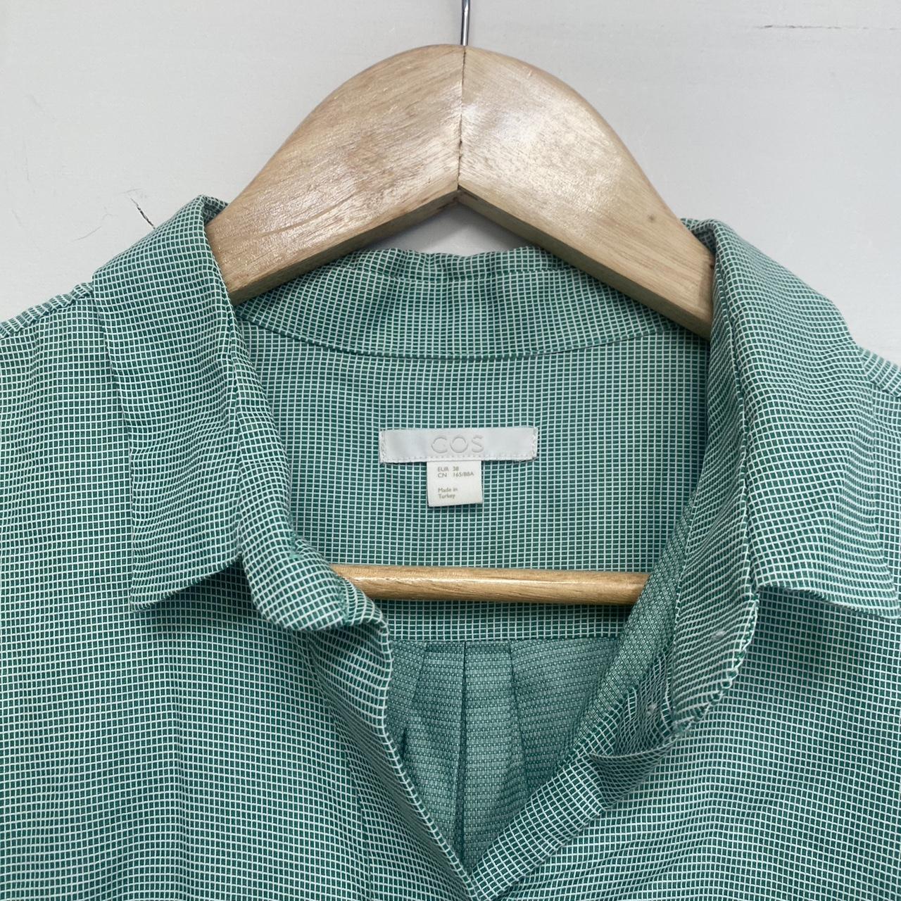 COS Women's Green Shirt | Depop