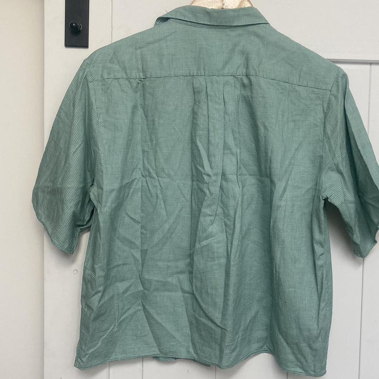 COS Women's Green Shirt | Depop