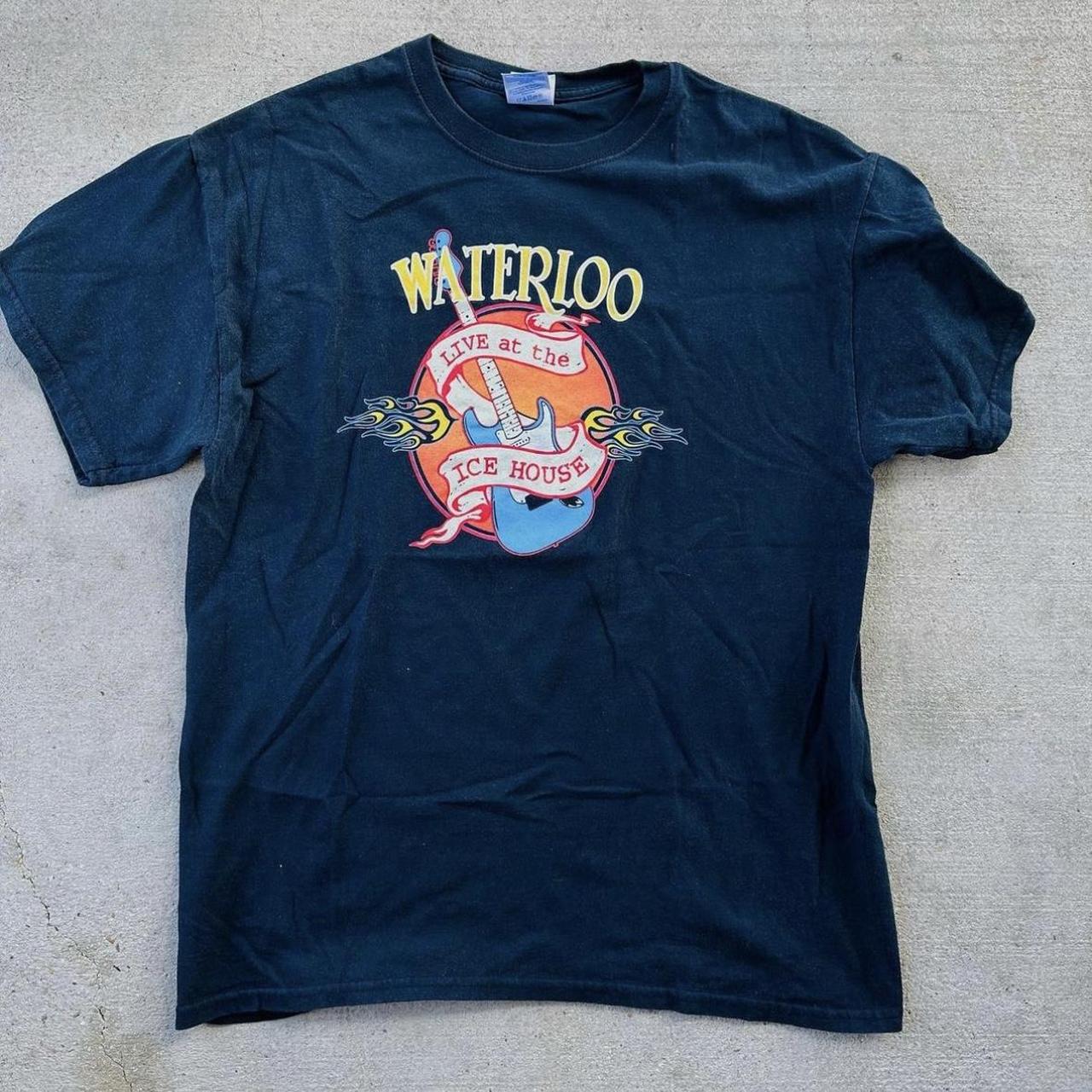 ⭐️: austin waterloo tshirt SIZE 📏: large - men’s... - Depop