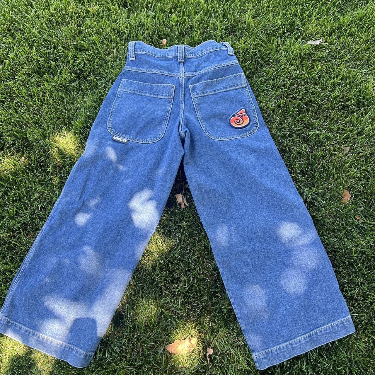 Jnco jeans size in the pics brand new... - Depop