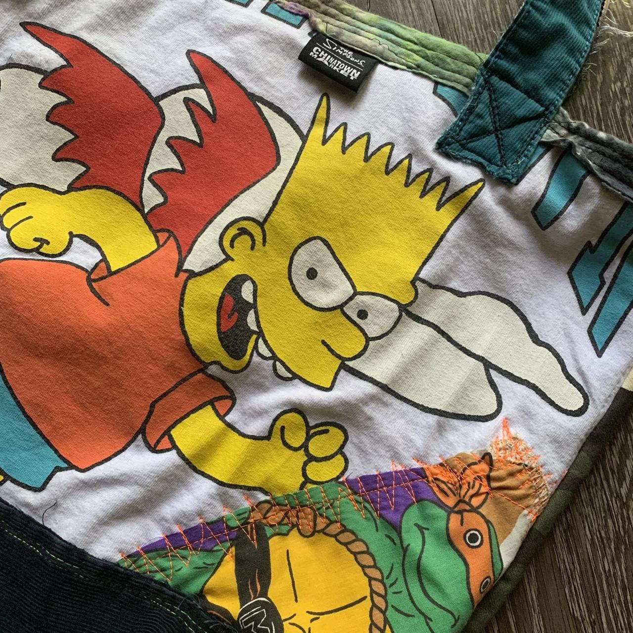 Bart Simpson Chinatown Market Keith Haring Vintage... - Depop