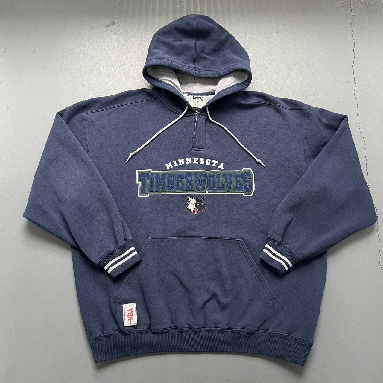 Vintage Minnesota Timberwolves Lee Sport hoodie with... | Depop
