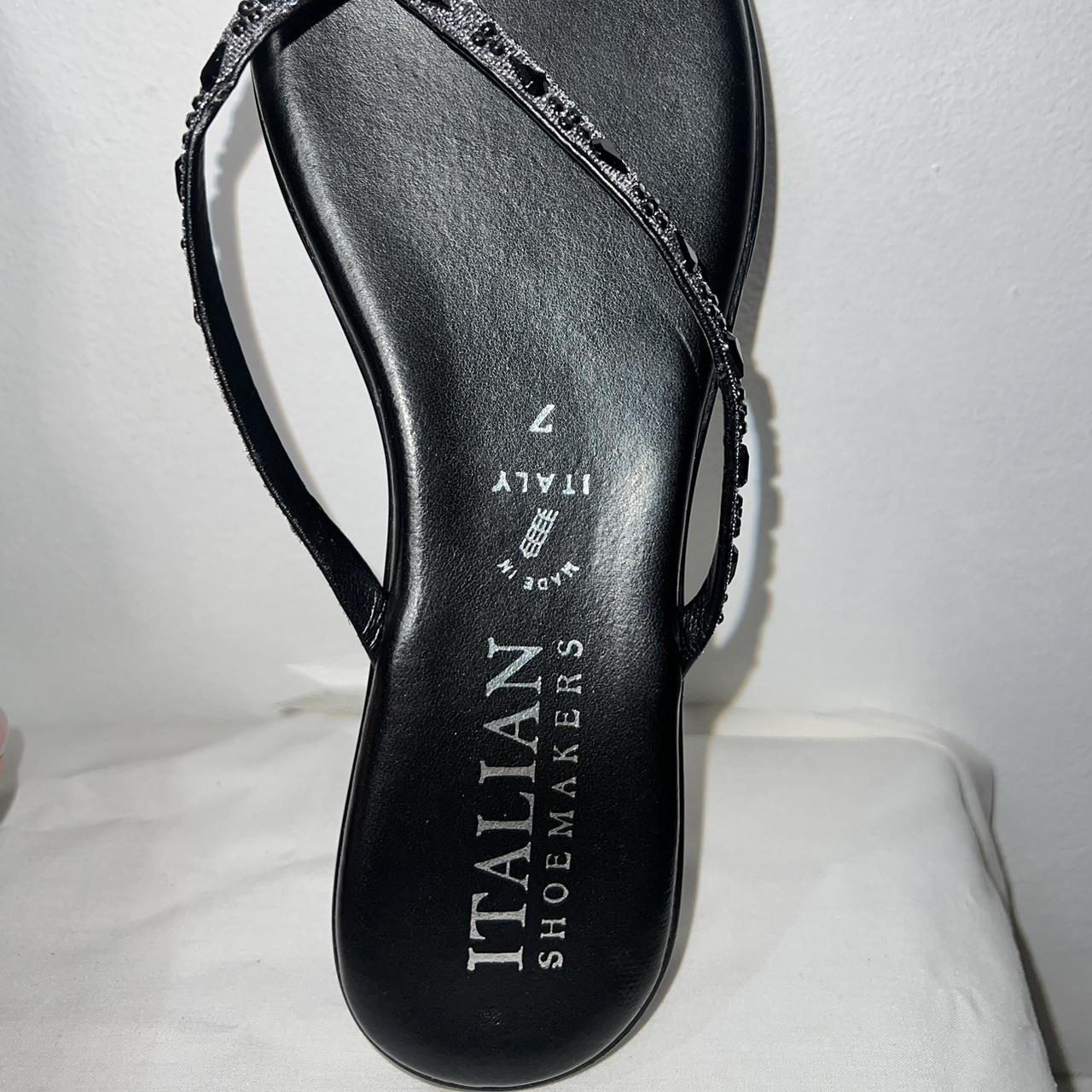Brand new, Italian shoemaker sandals black - Depop