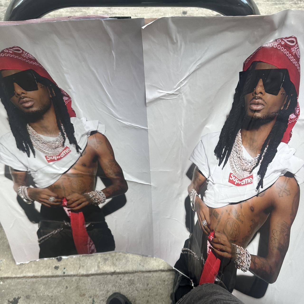 great condition carti x supreme posters dm... | Depop