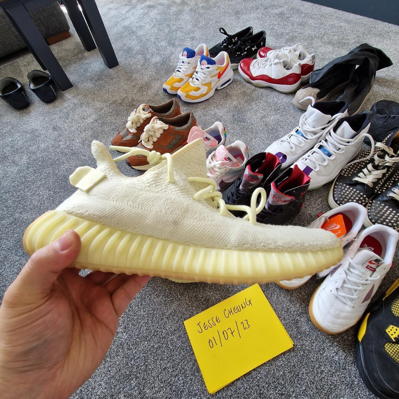 Adidas Yeezy 350 V2 Butter UK10 Used pair Doesn't... - Depop