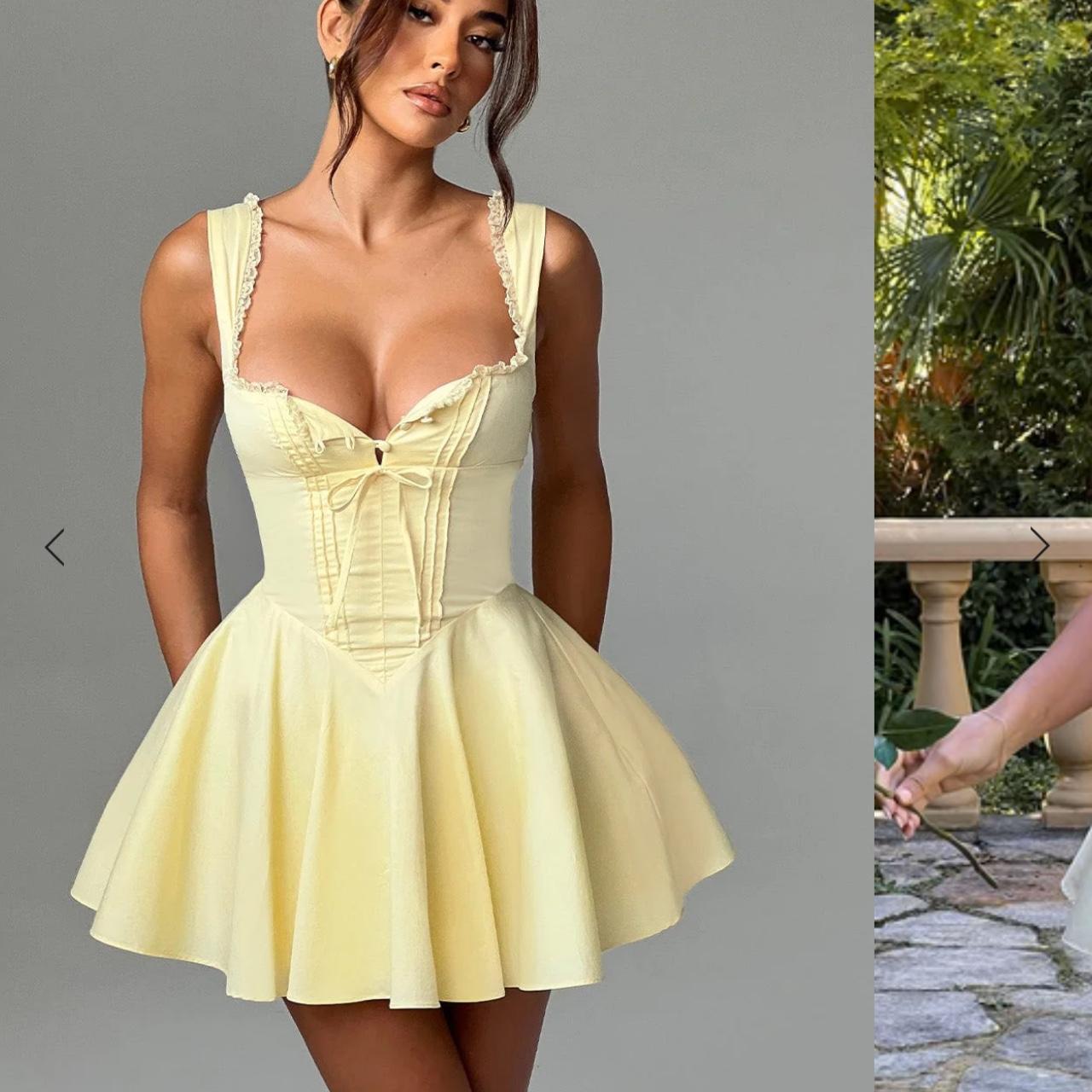 Baby boo Antonella dress Size small Worn once | Depop