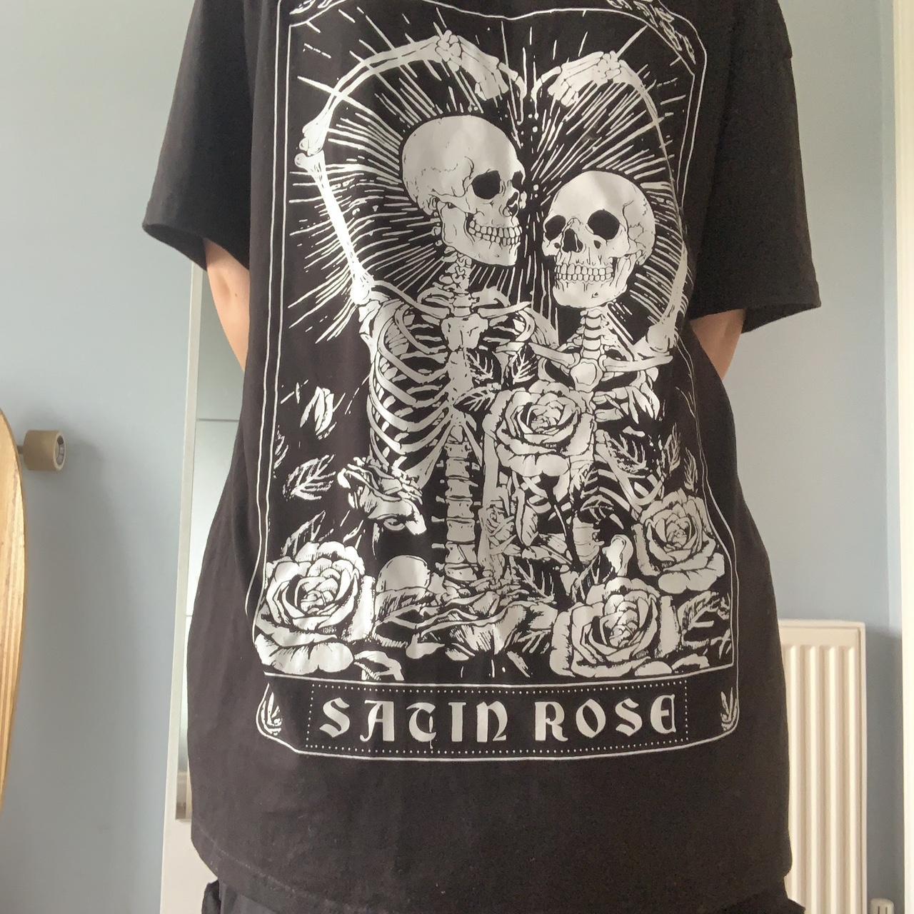 Cute gothic oversized top great for an oversized... - Depop