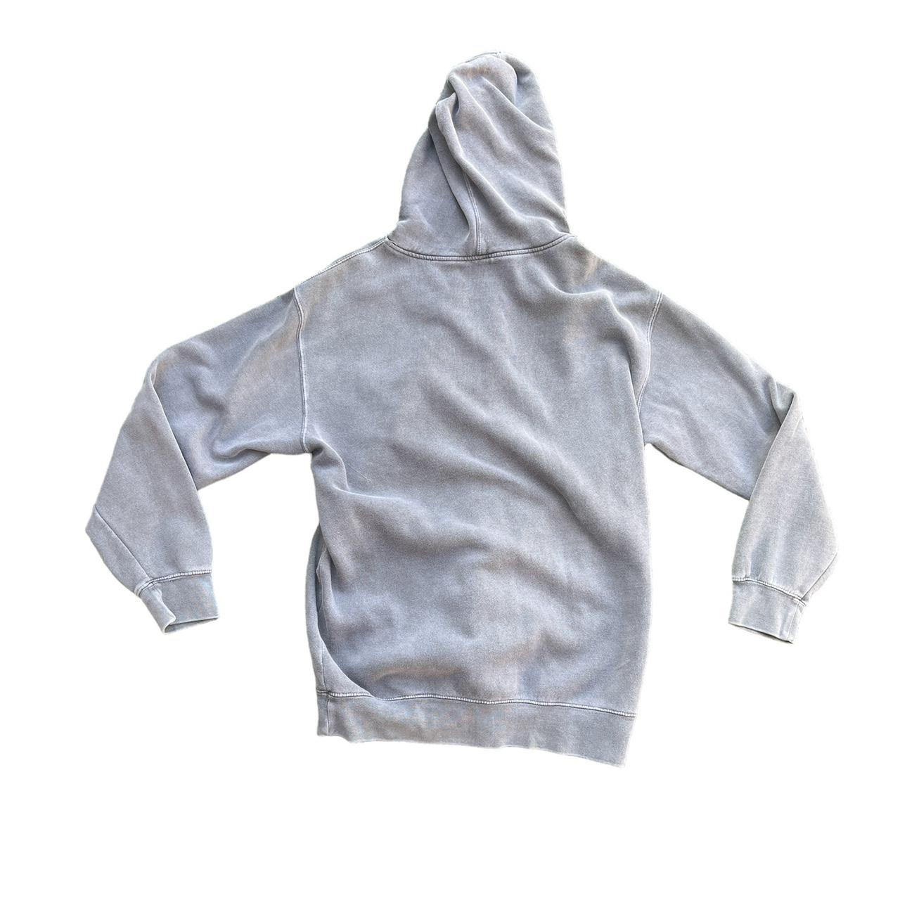 Grey Primitive Rose Hoodie Chest 23” Length 28” - Depop