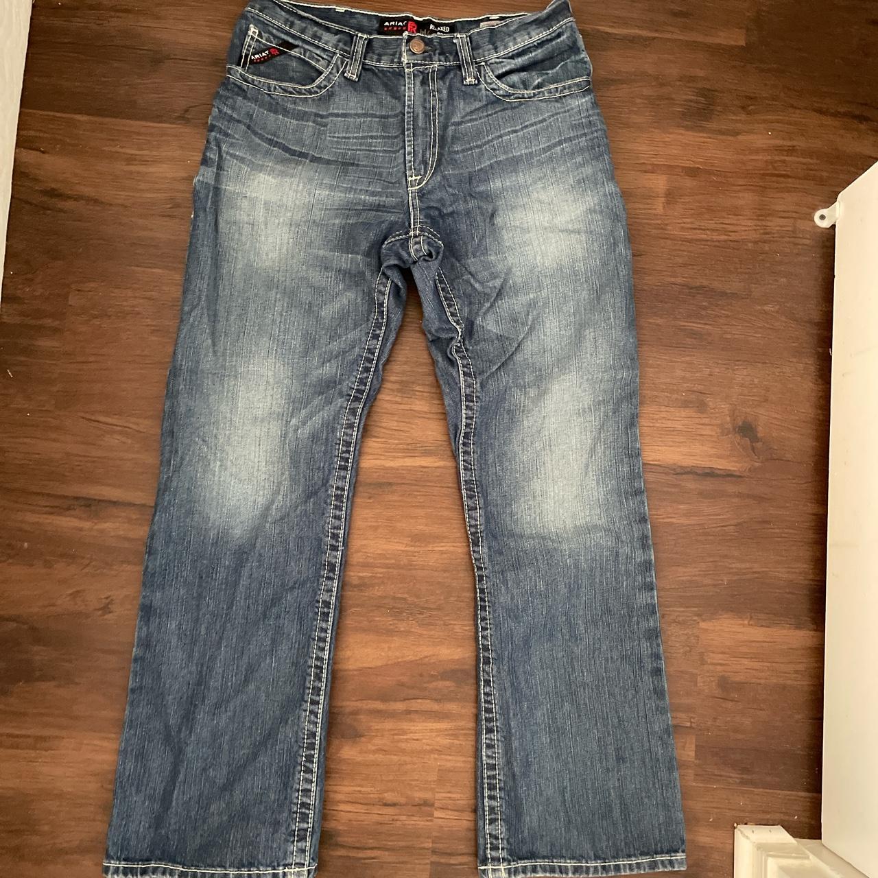 Ariat Fire Resistant jeans! Got them for $120 Worn... - Depop