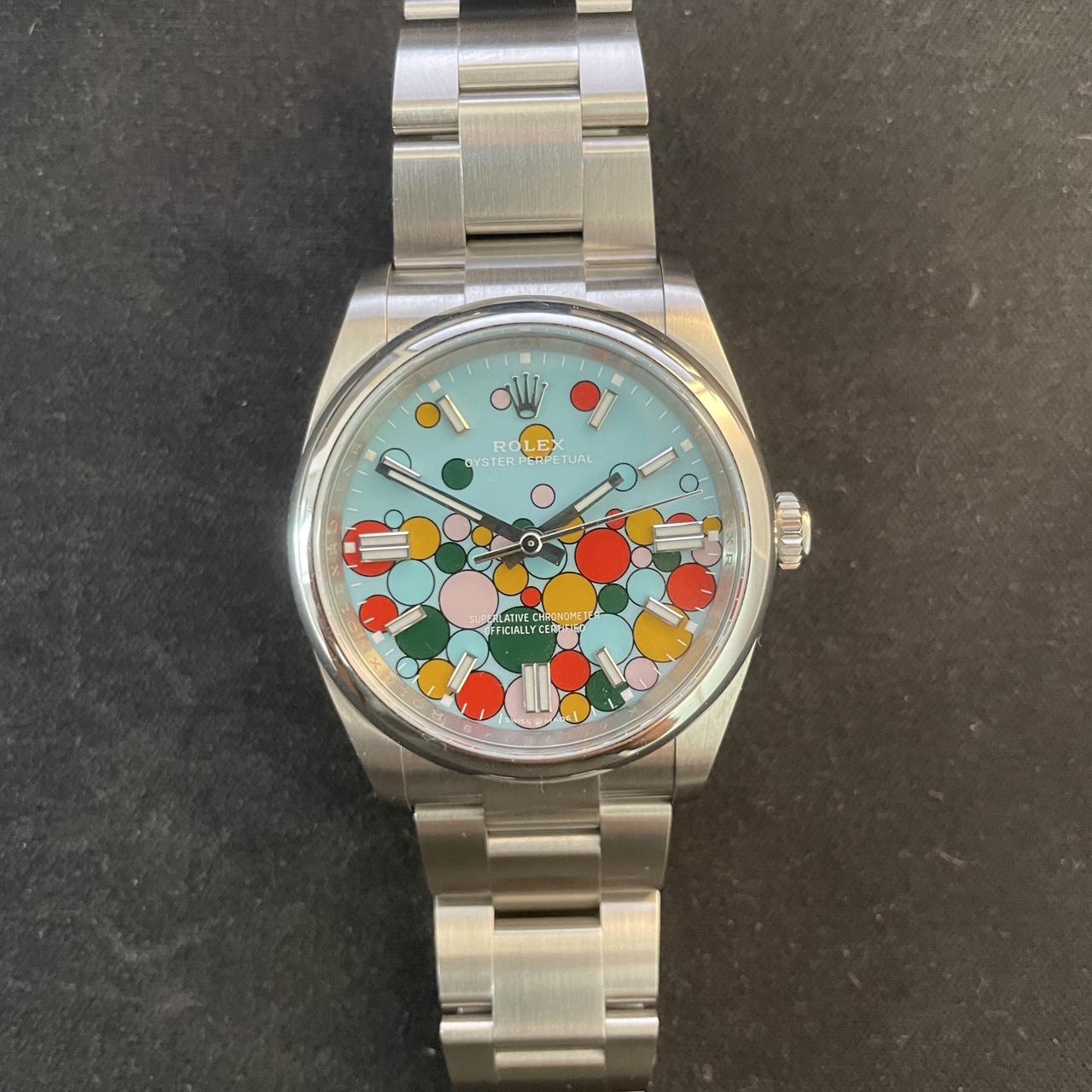 Replica (Dupe) Rolex Oyster Perpetual Celebration... - Depop