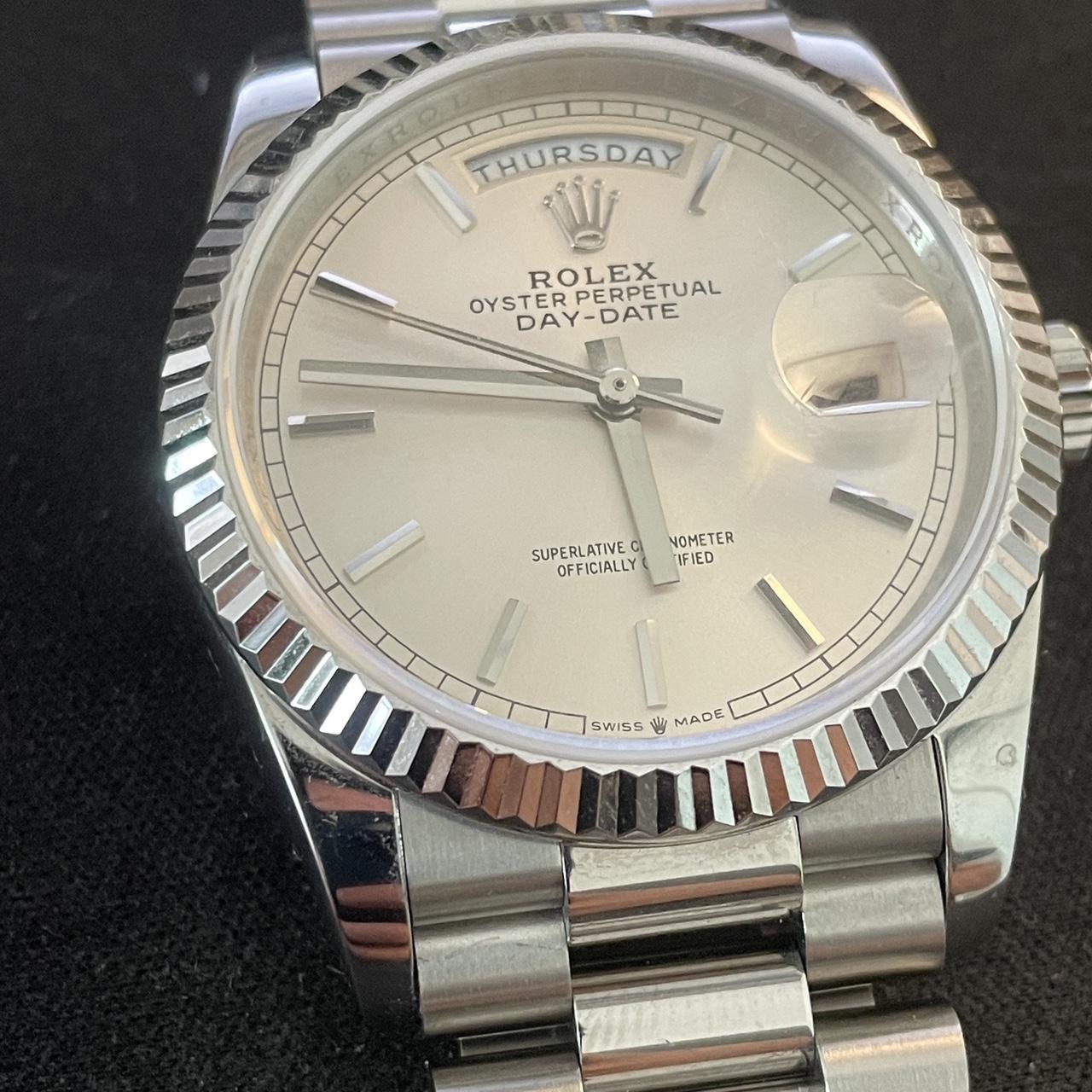 Replica Rolex Day-Date 36mm high quality dupe.... - Depop