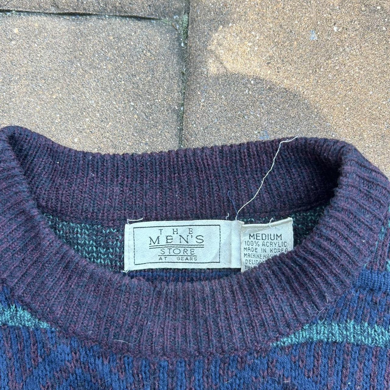 •Vintage 80’s men’s sweater• The Men’s Store at... - Depop