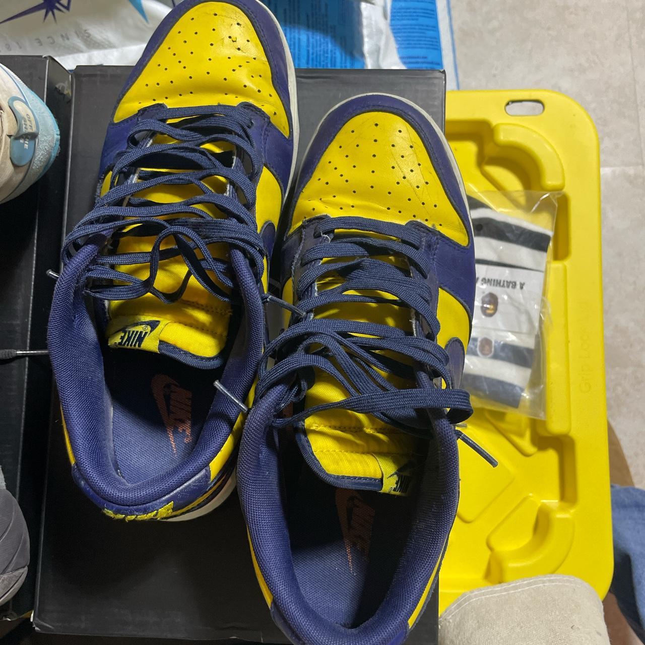 Michigan dunks Size 10.5 Bit of repainting done... - Depop