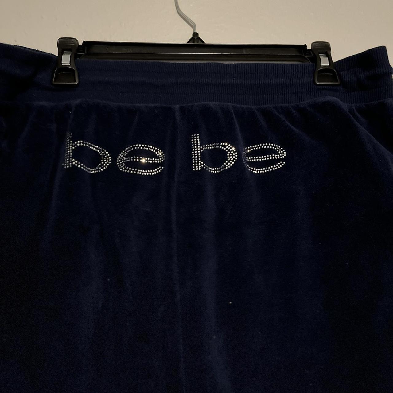 Embellished Bebe #navy blue - Depop