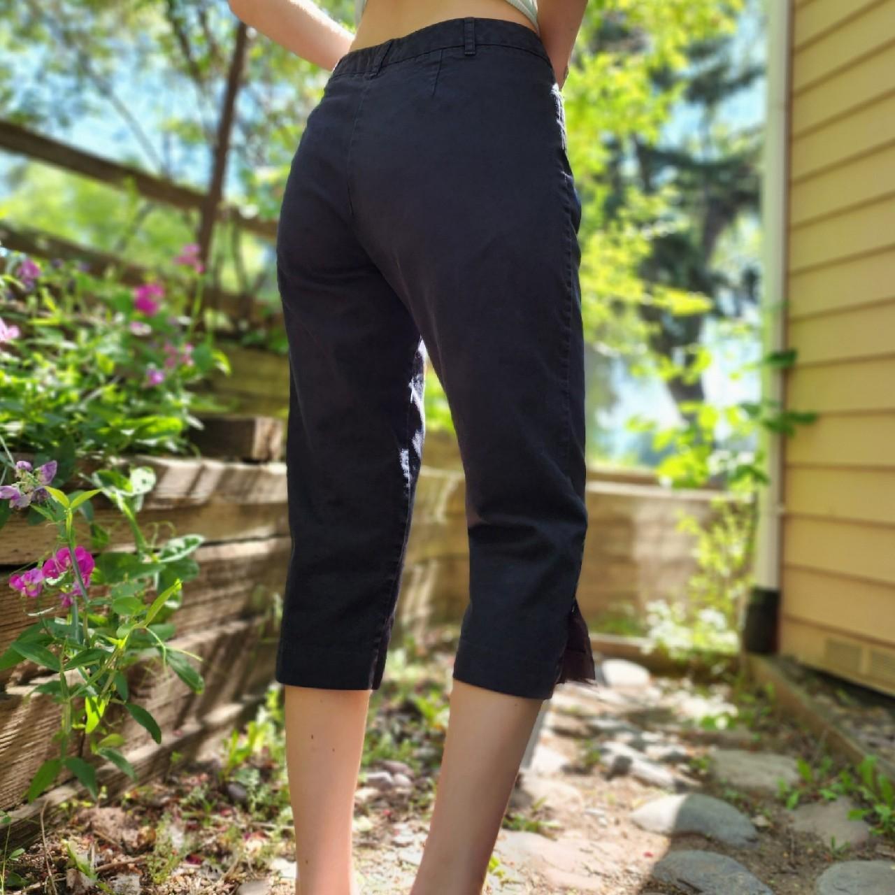 Talbots navy capri pants Capri length. Breathable... - Depop