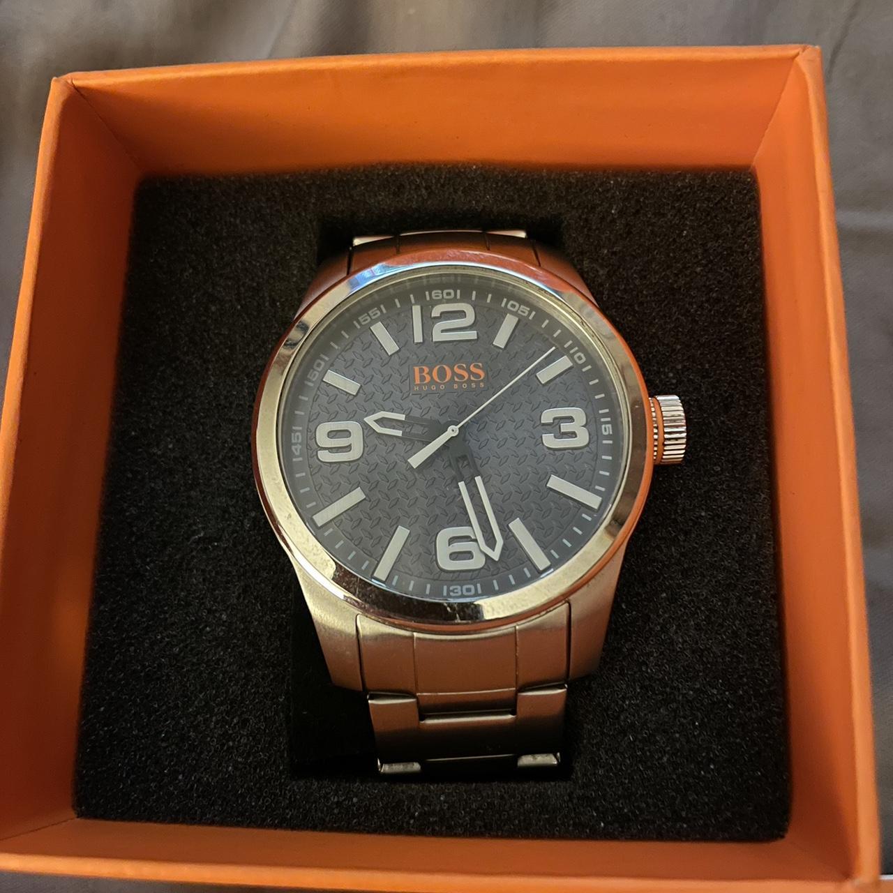 Hugo Boss watch worn a couple of times at most. Nice... - Depop