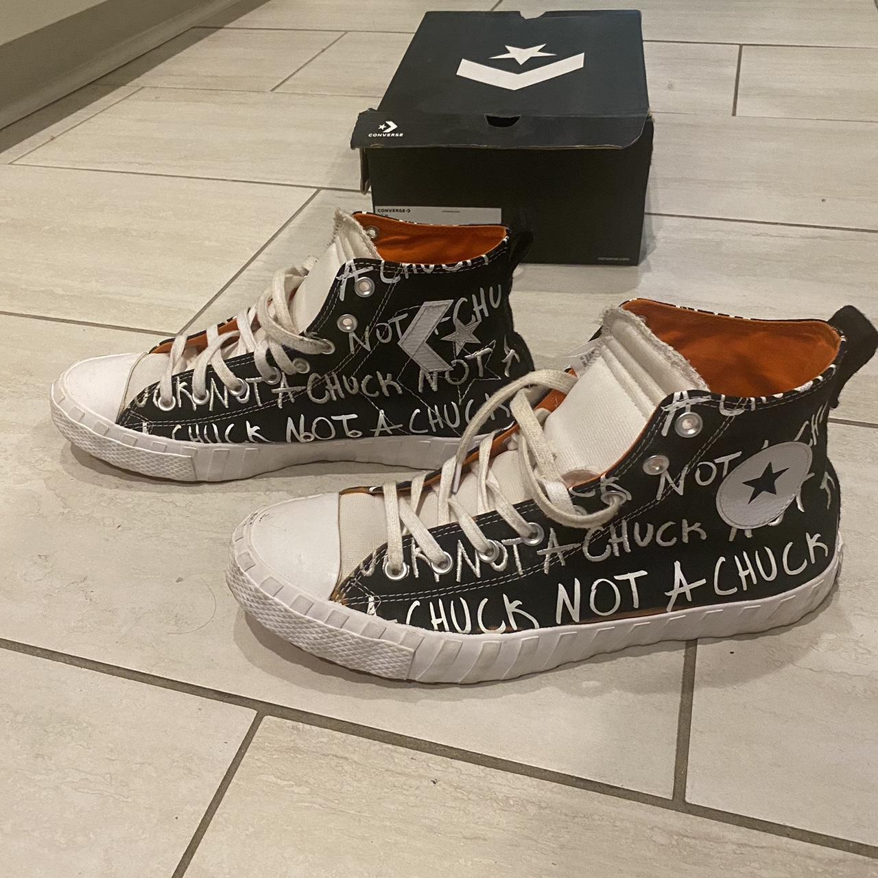 Not A Chuck Converse Size 11.5 Men Fit Like a... - Depop