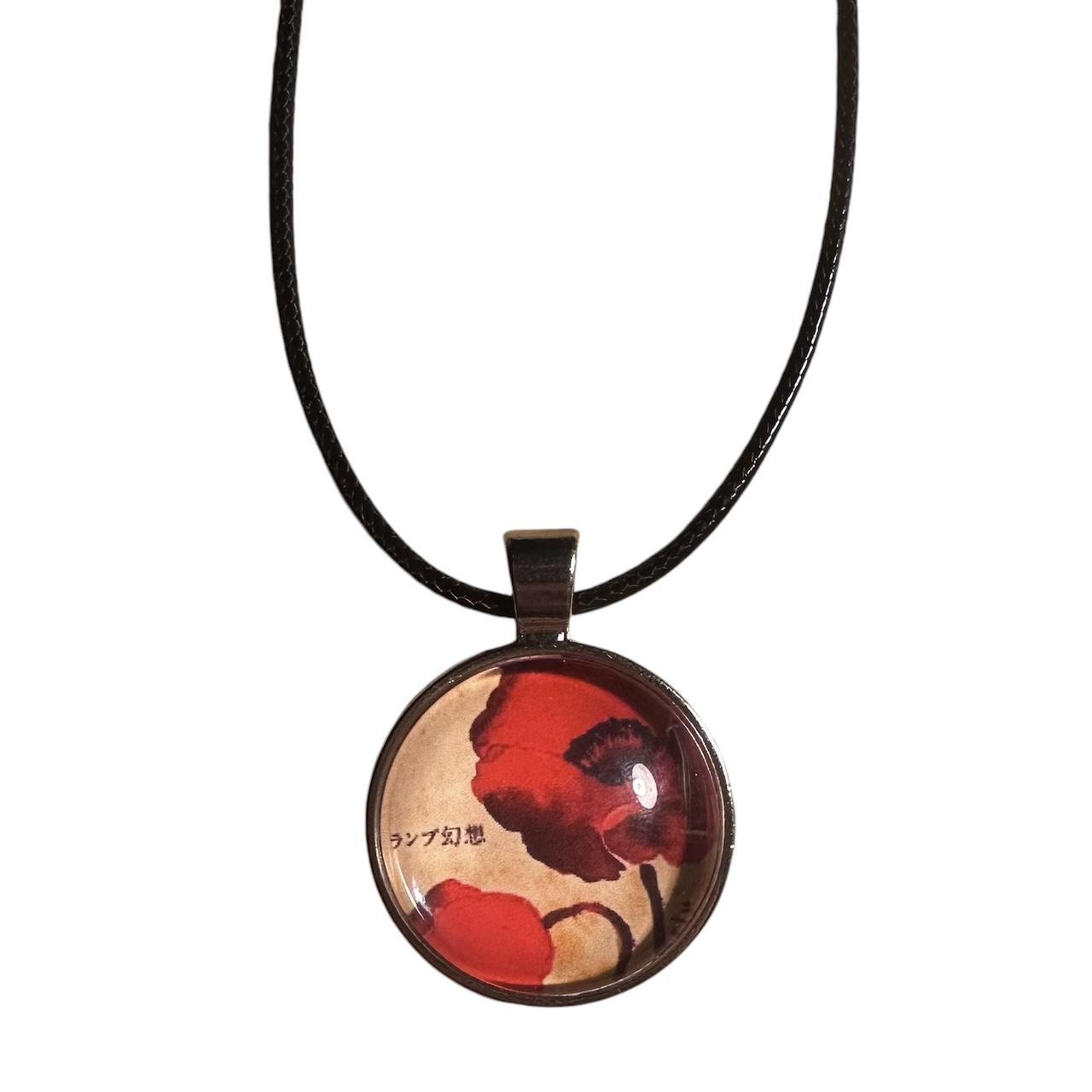 lamp 'lamp genso' album pendant necklace
