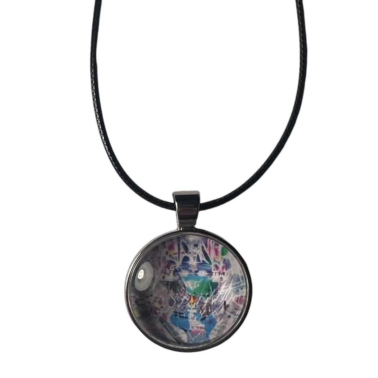 bladee icedancer album pendant necklace