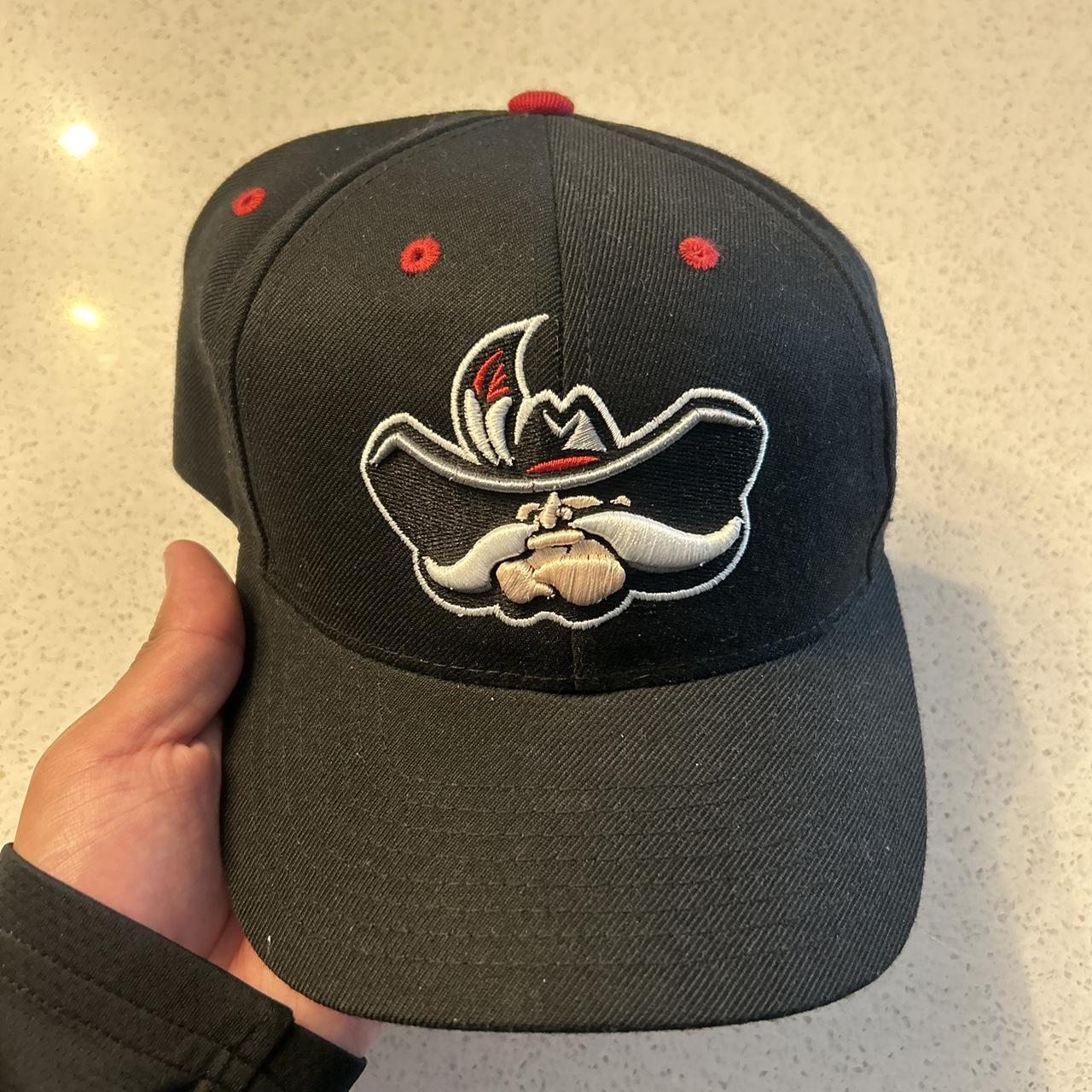 Vintage UNLV Rebels Hey Reb logo velcro hat - Depop