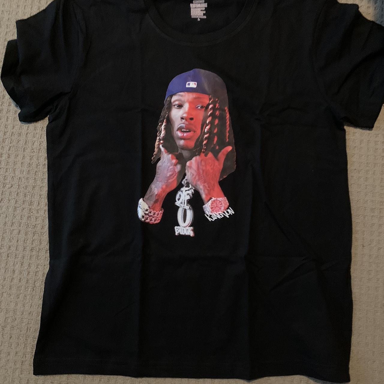 King Von t shirt Colour black Size large Brand new - Depop