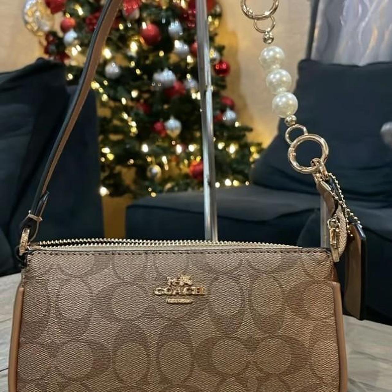 Coach nolita bag super cute extra pearl extender... - Depop